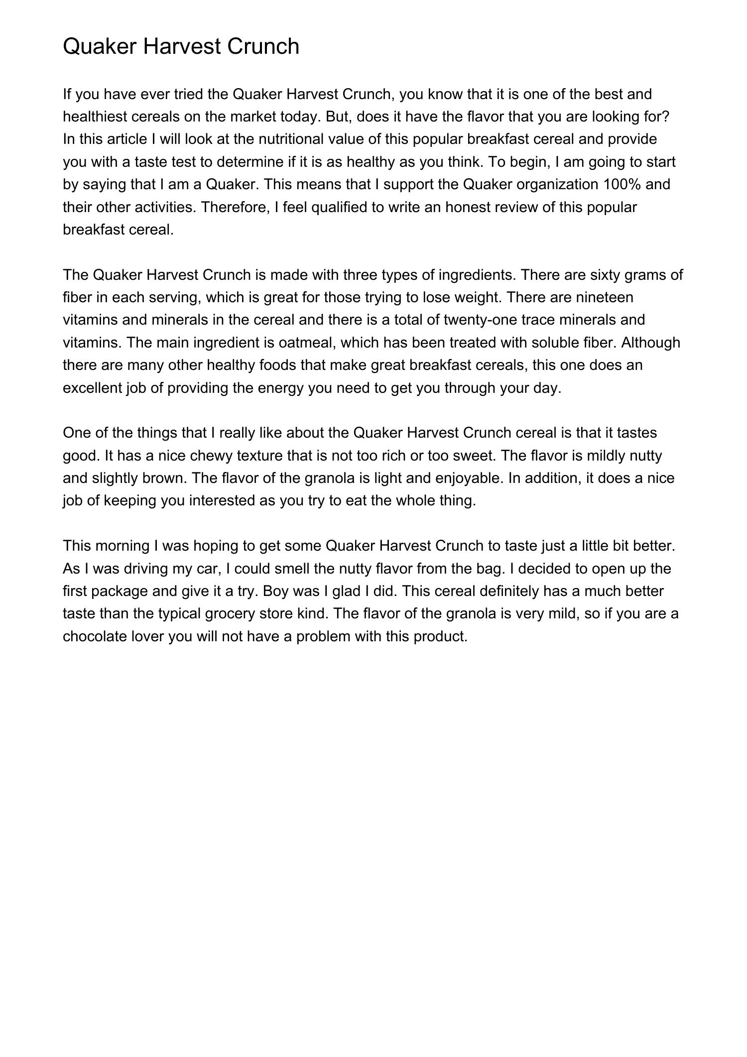 Quaker Harvest Crunchgnujx.pdf.pdf | DocDroid