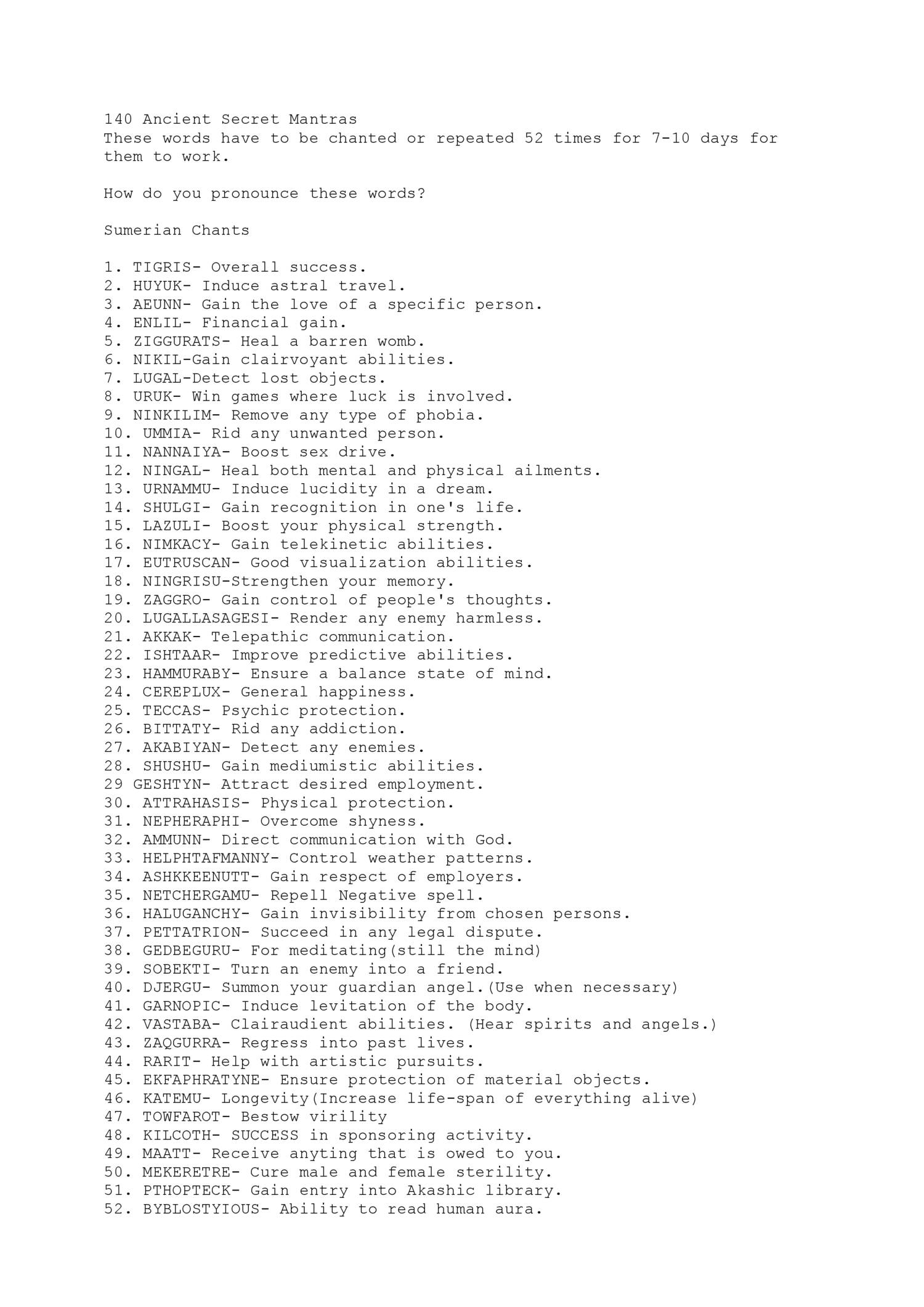 140 Ancient Secret Mantras.pdf | DocDroid