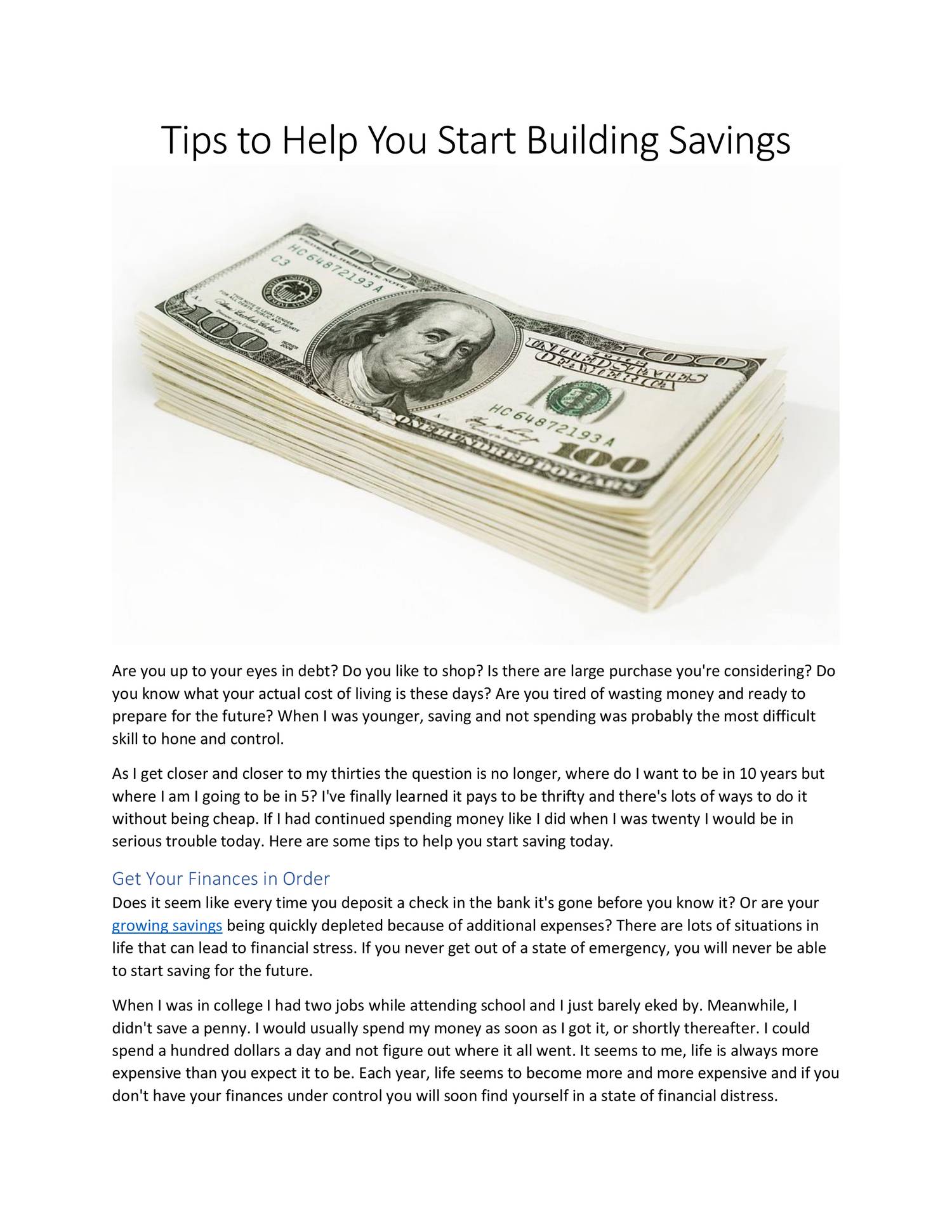 Tips to Help You Start Building Savings.pdf | DocDroid