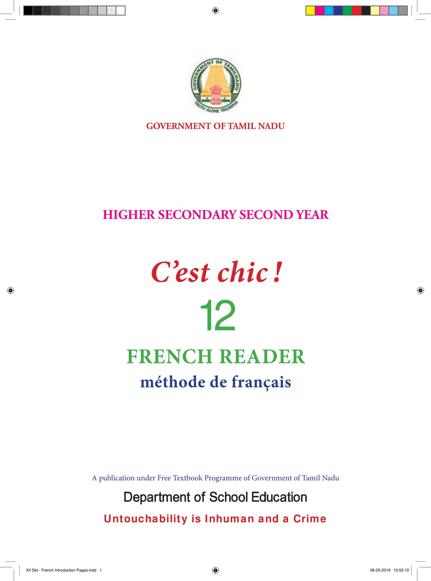 XII Std - French Reader Updated_Low Res.pdf | DocDroid