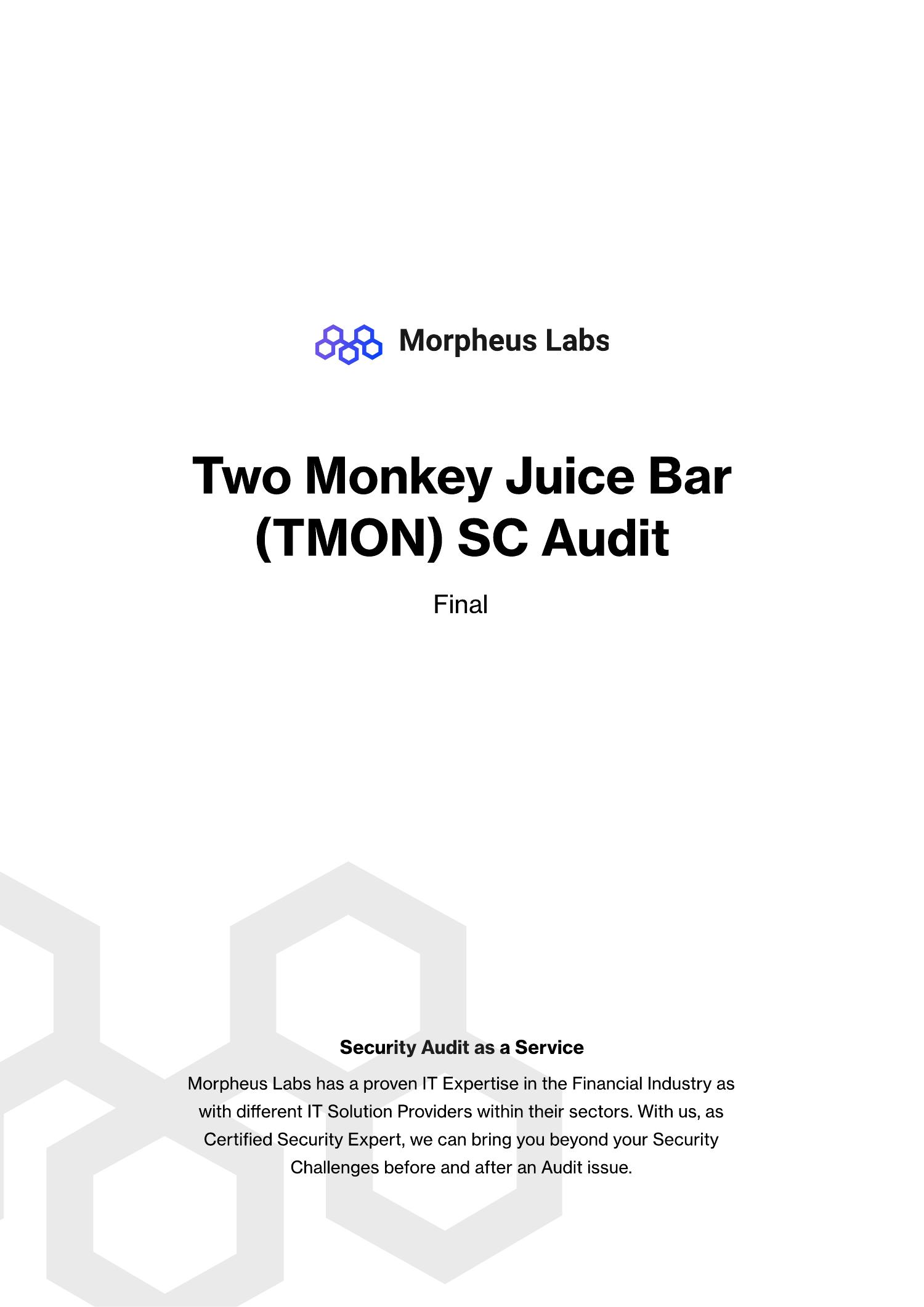 TMON Audit-Report-ML.pdf | DocDroid