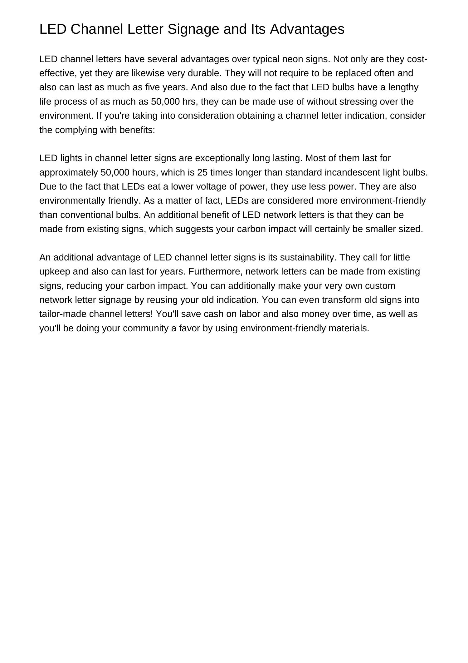 LED Network Letter Signs as well as Its Benefitstqwjv.pdf.pdf | DocDroid