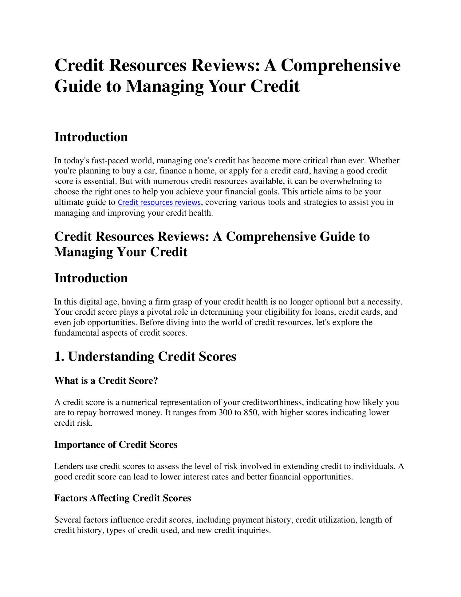 Credit Resources Reviews.docx | DocDroid