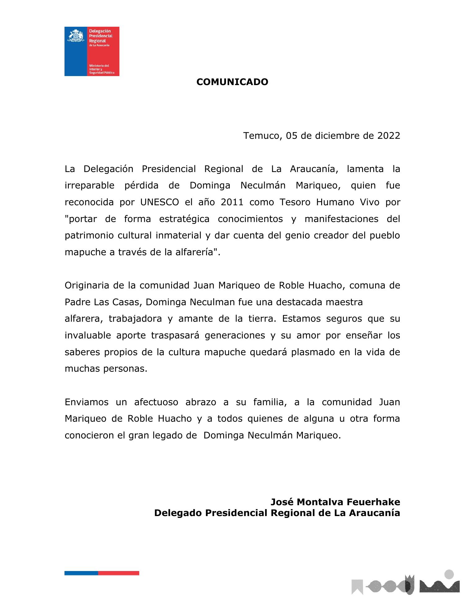 COMUNICADO DOMINGA NECULMAN.pdf | DocDroid