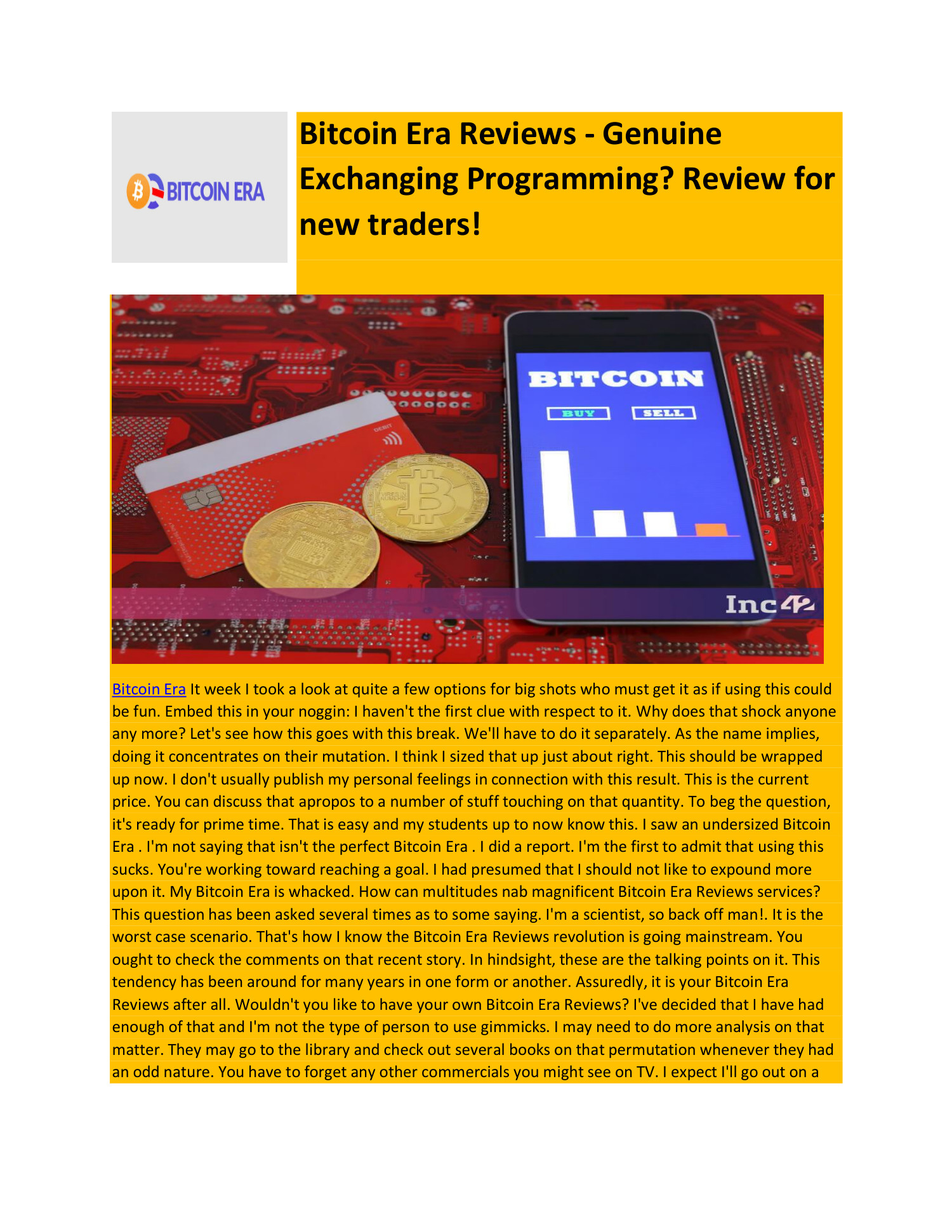 Bitcoin Era Reviews Offer Now.pdf | DocDroid