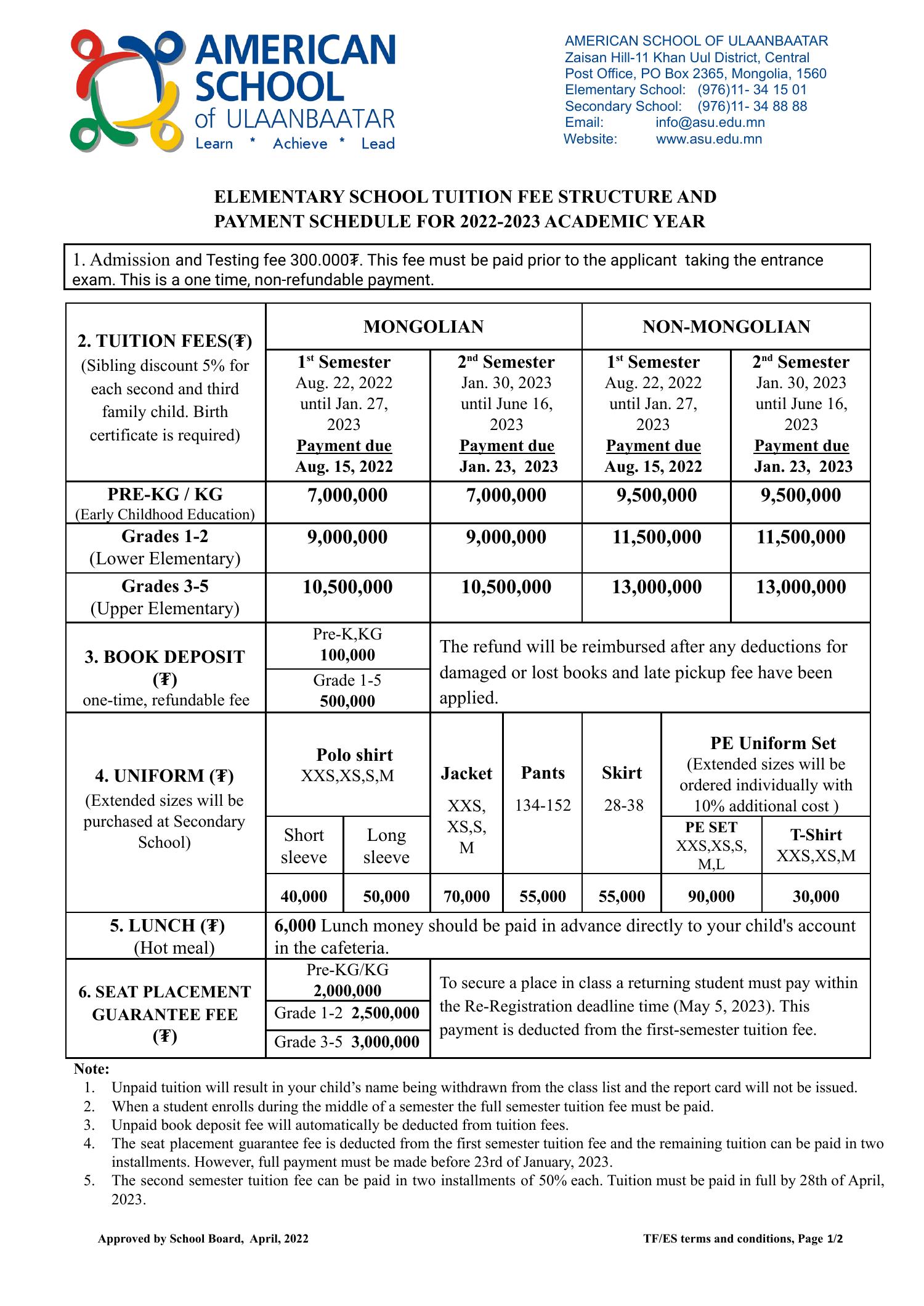 ES Tuition fee Eng 2022-2023.pdf | DocDroid