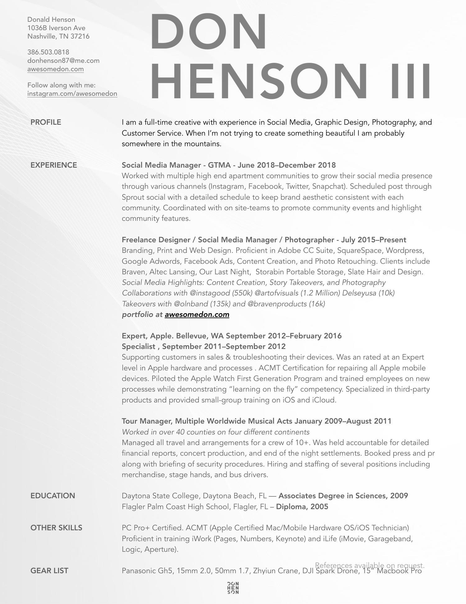 donsresume.pdf | DocDroid