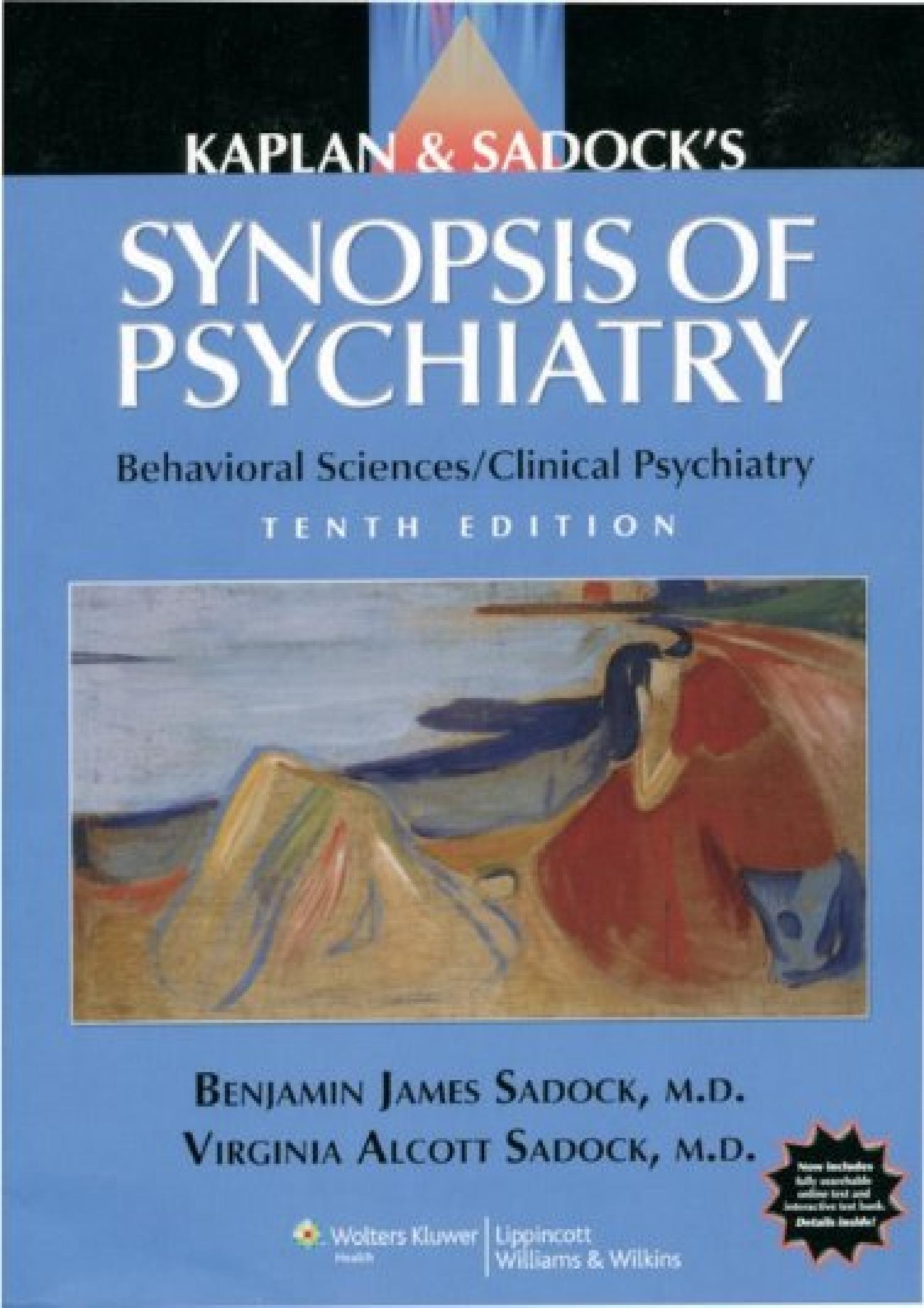 DOWNLOAD Kaplan and Sadock s Synopsis of Psychiatry Behavioral Sciences Clinical .pdf | DocDroid