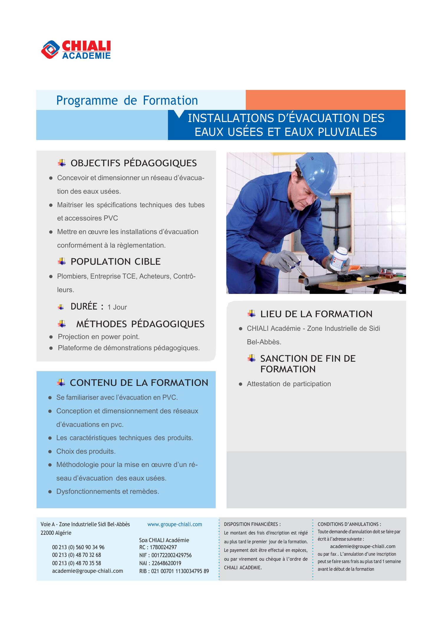 Formation Evacuation des eaux usées et pluviales.pdf | DocDroid
