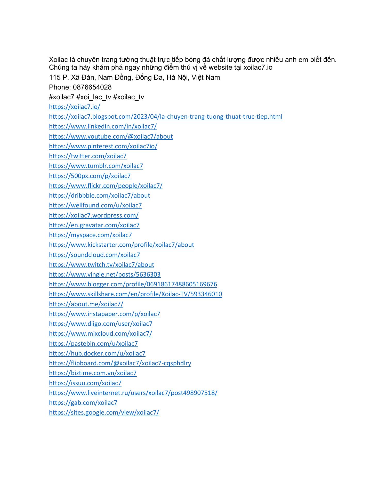 Xoilac.docx | DocDroid