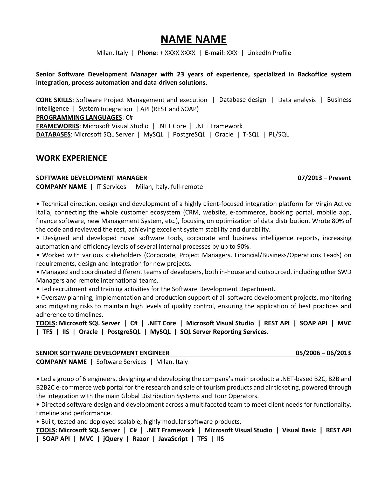 CV Anonymous.docx | DocDroid