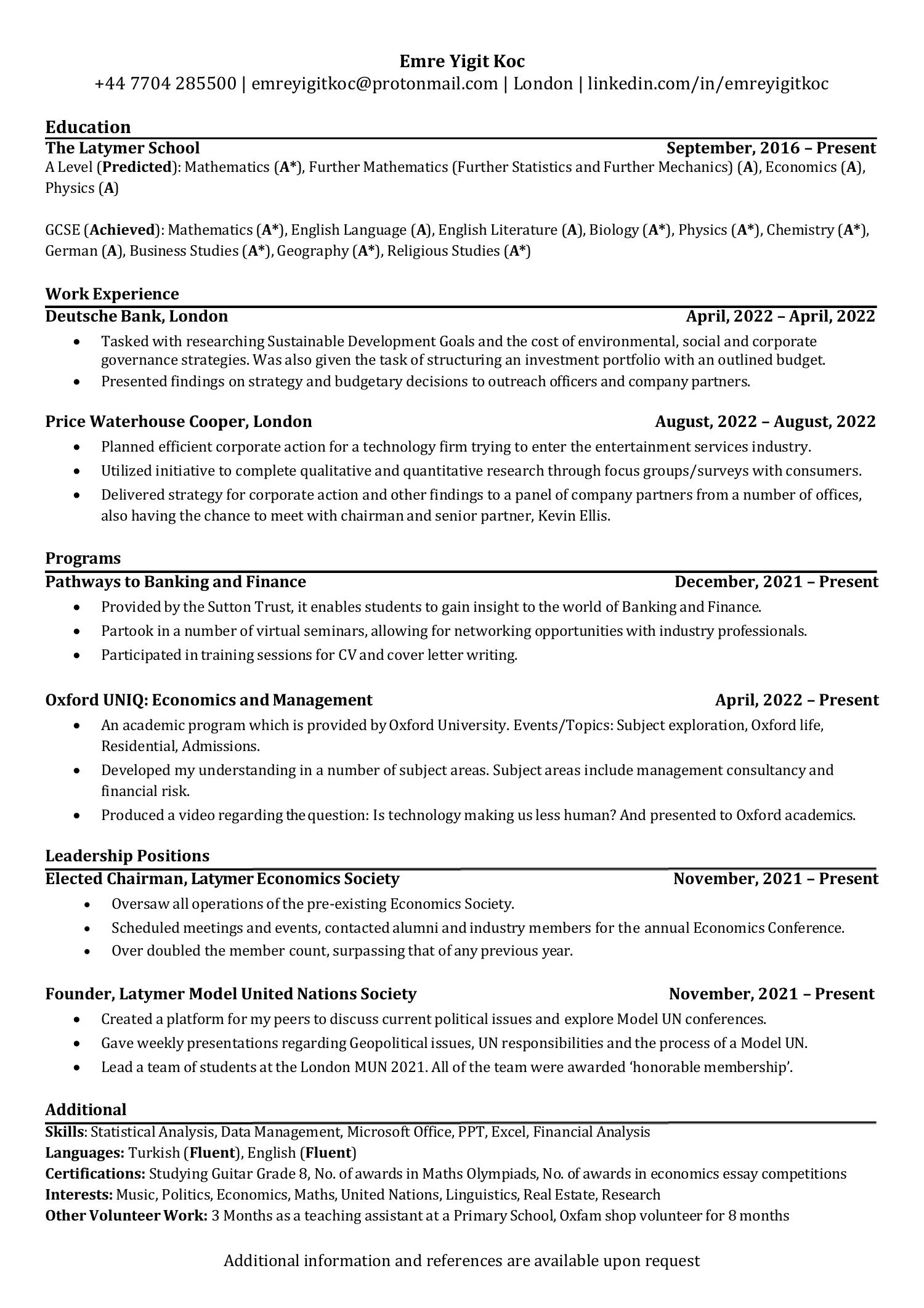 Curriculum Vitae.pdf | DocDroid