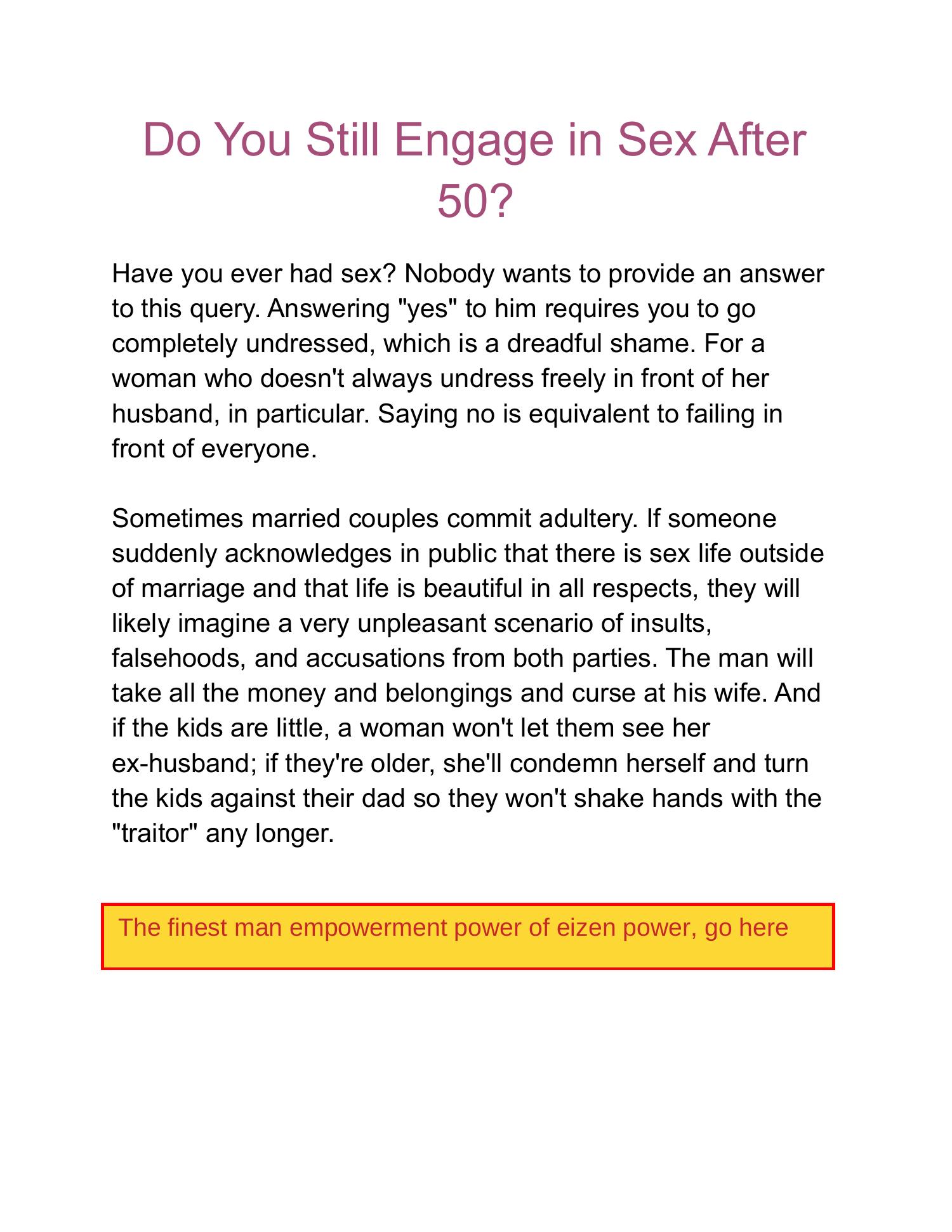 Do You Have a Sex Life After 50 .pdf | DocDroid