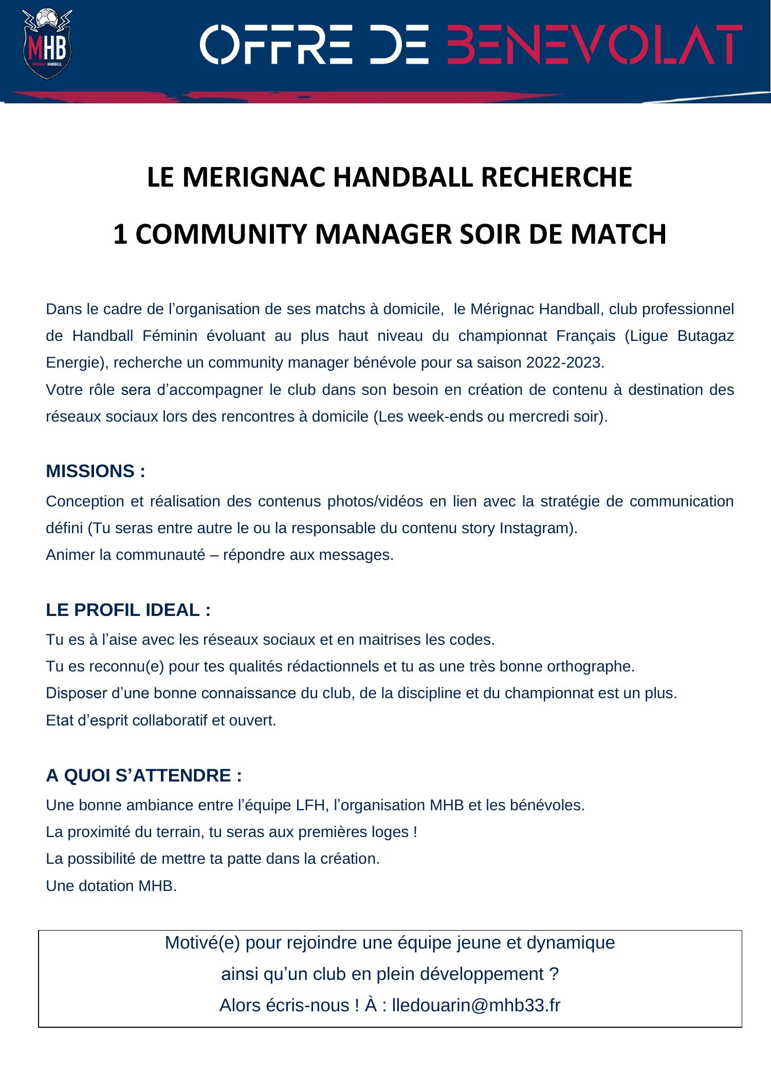 Fiche de Poste bénévole - Community Manager.pdf | DocDroid Fiche de Poste bénévole - Community Manager.pdf | DocDroid