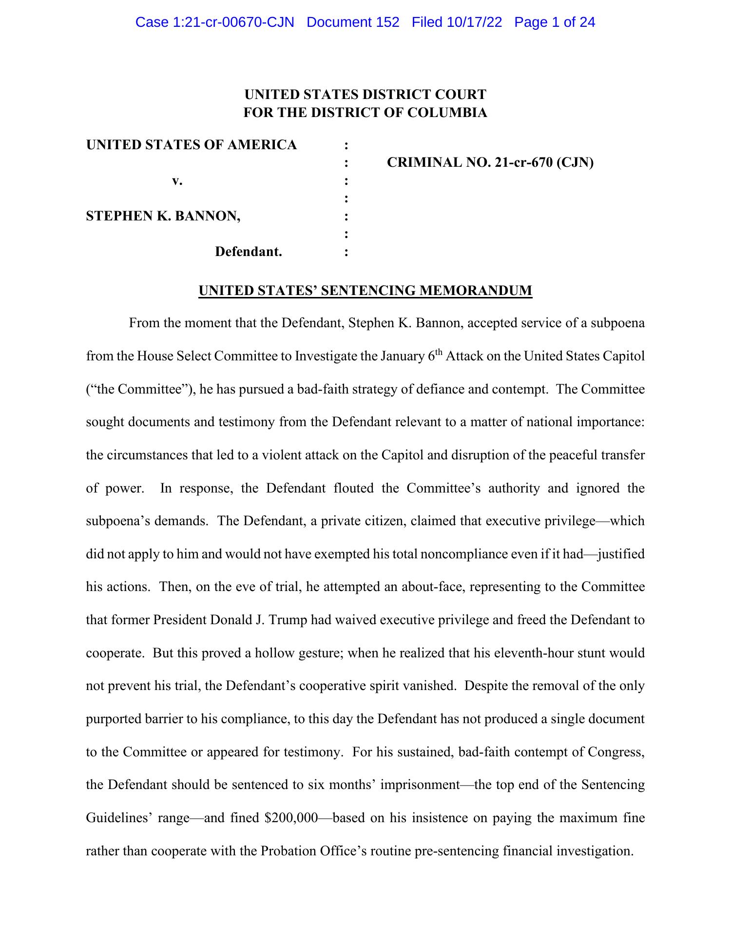 Sentencing Memorandum.pdf | DocDroid