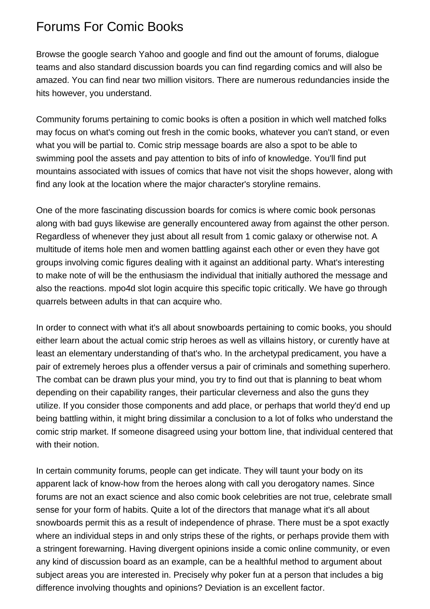 Discussion boards Regarding Comic Booksftgcp.pdf.pdf | DocDroid