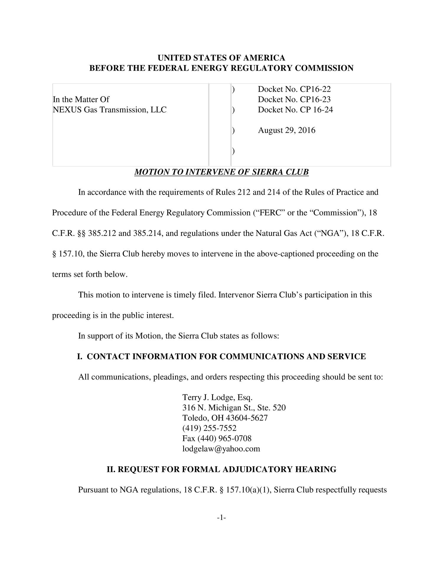 Motion to Intervene SIERRA CLUB.pdf | DocDroid