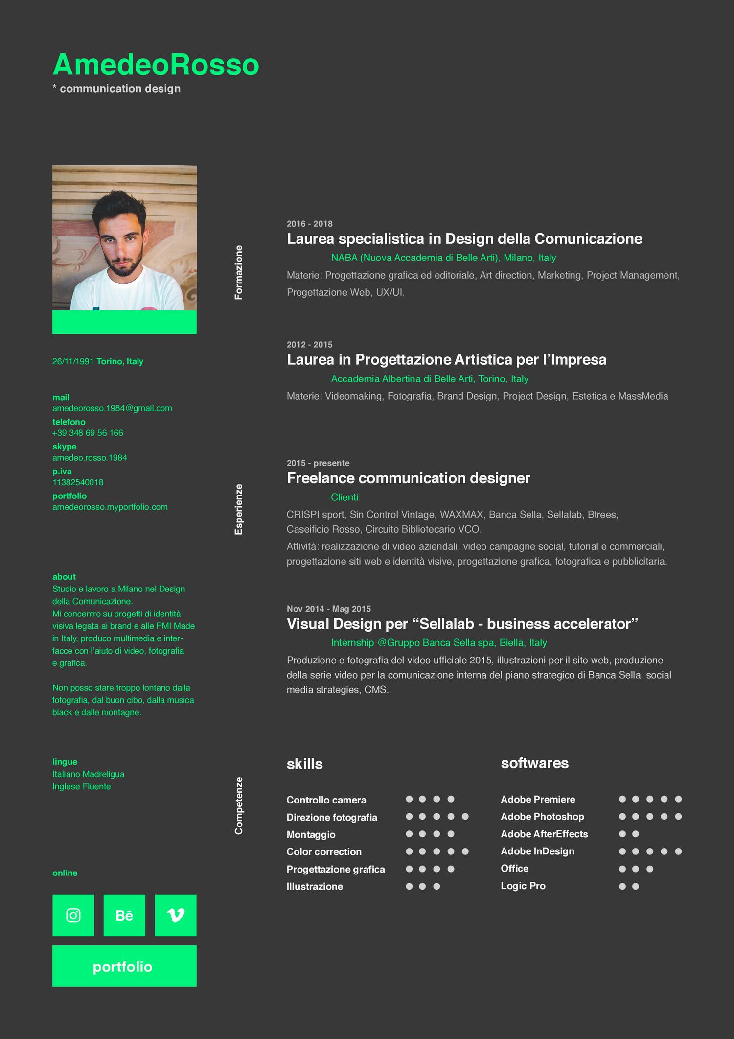 PB Resume CV Amedeo Rosso 2017.pdf | DocDroid