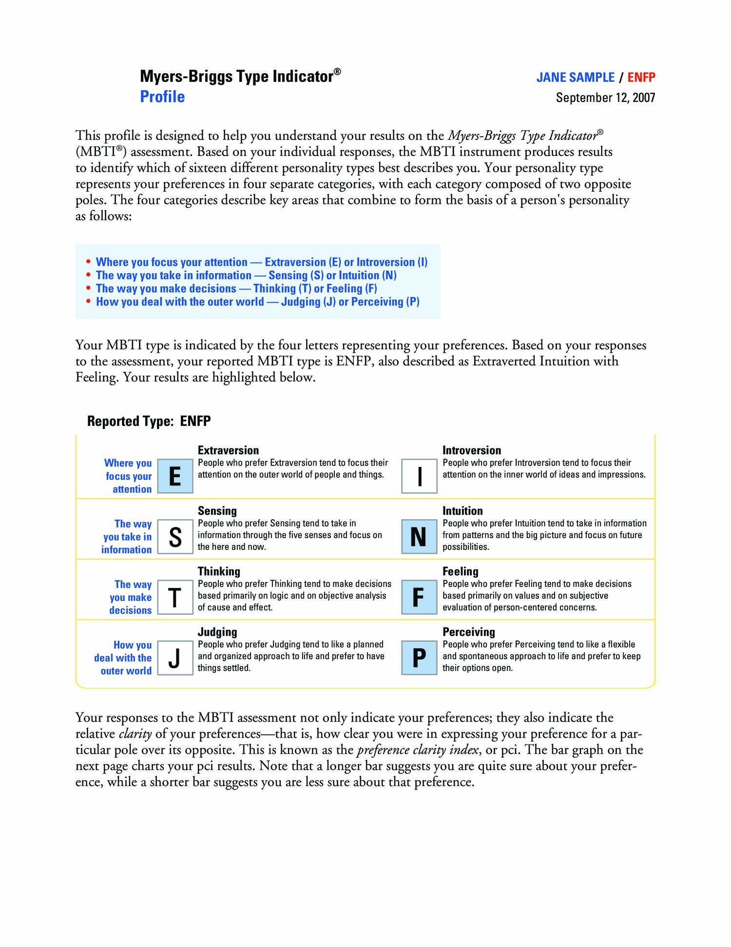 MBTI Complete results + interpretation sample.pdf | DocDroid