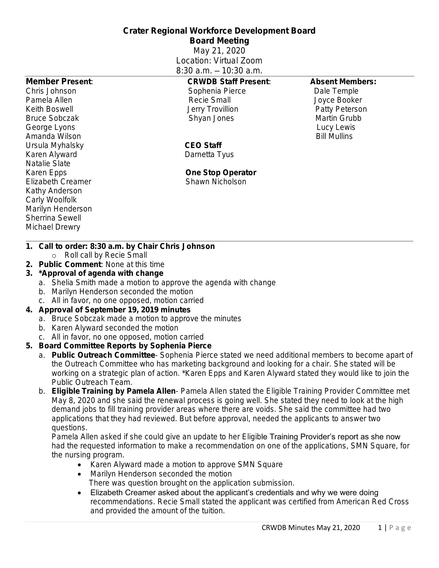 CRWDB DRAFT Meeting Minutes 05212020 1.docx | DocDroid