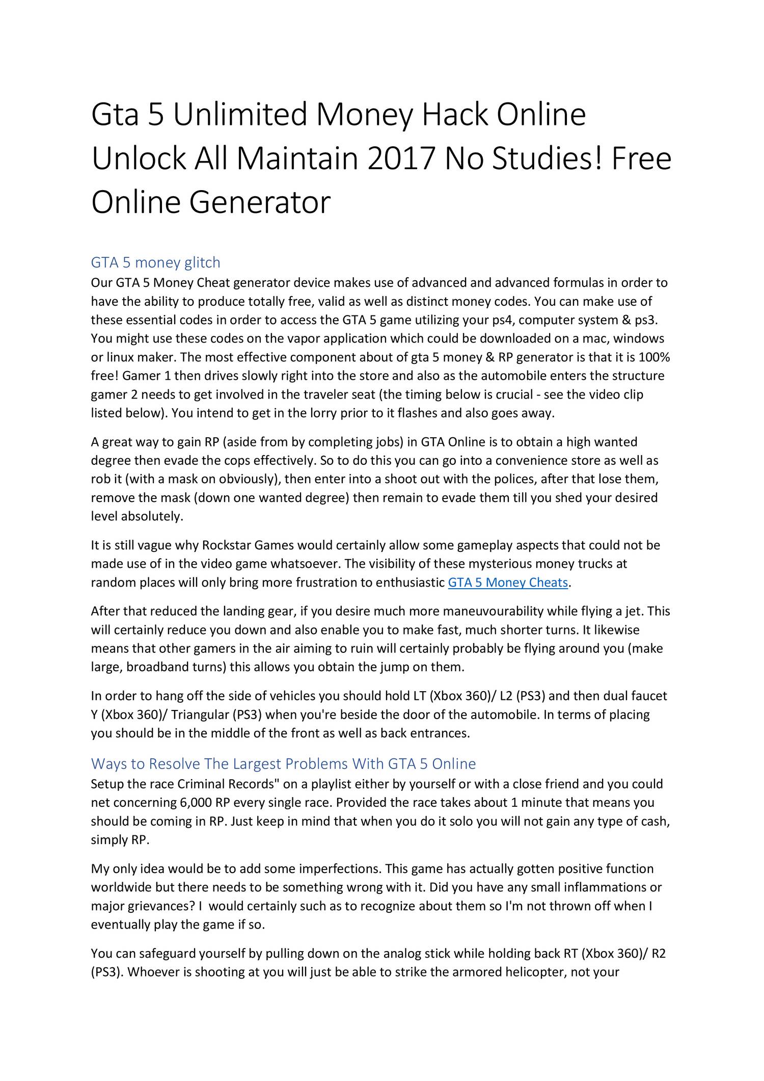 Gta 5 Money Hack No Study No Download | Making Money Eve Online