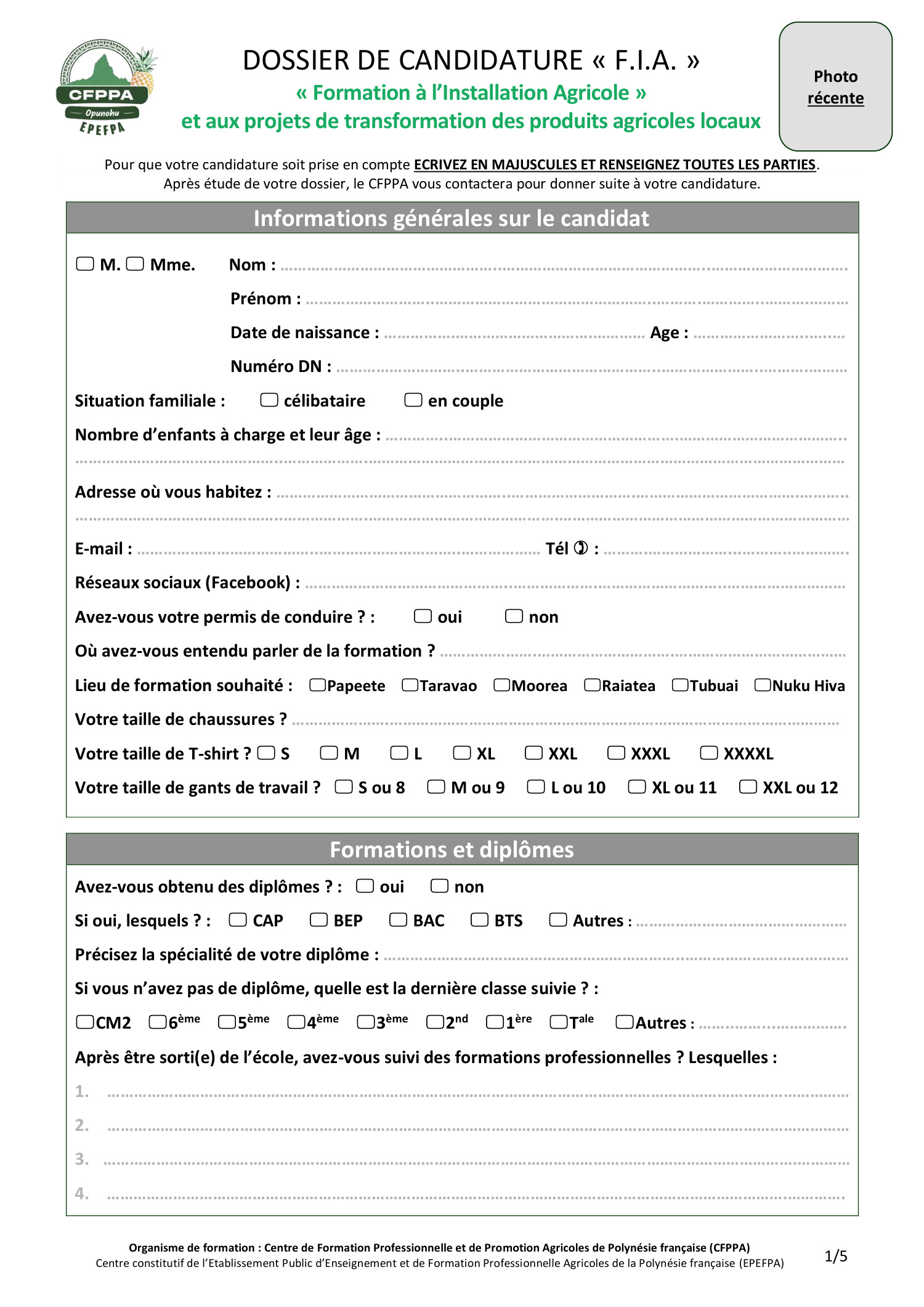 Dossier candidature FIA CFPPA 2023.pdf | DocDroid