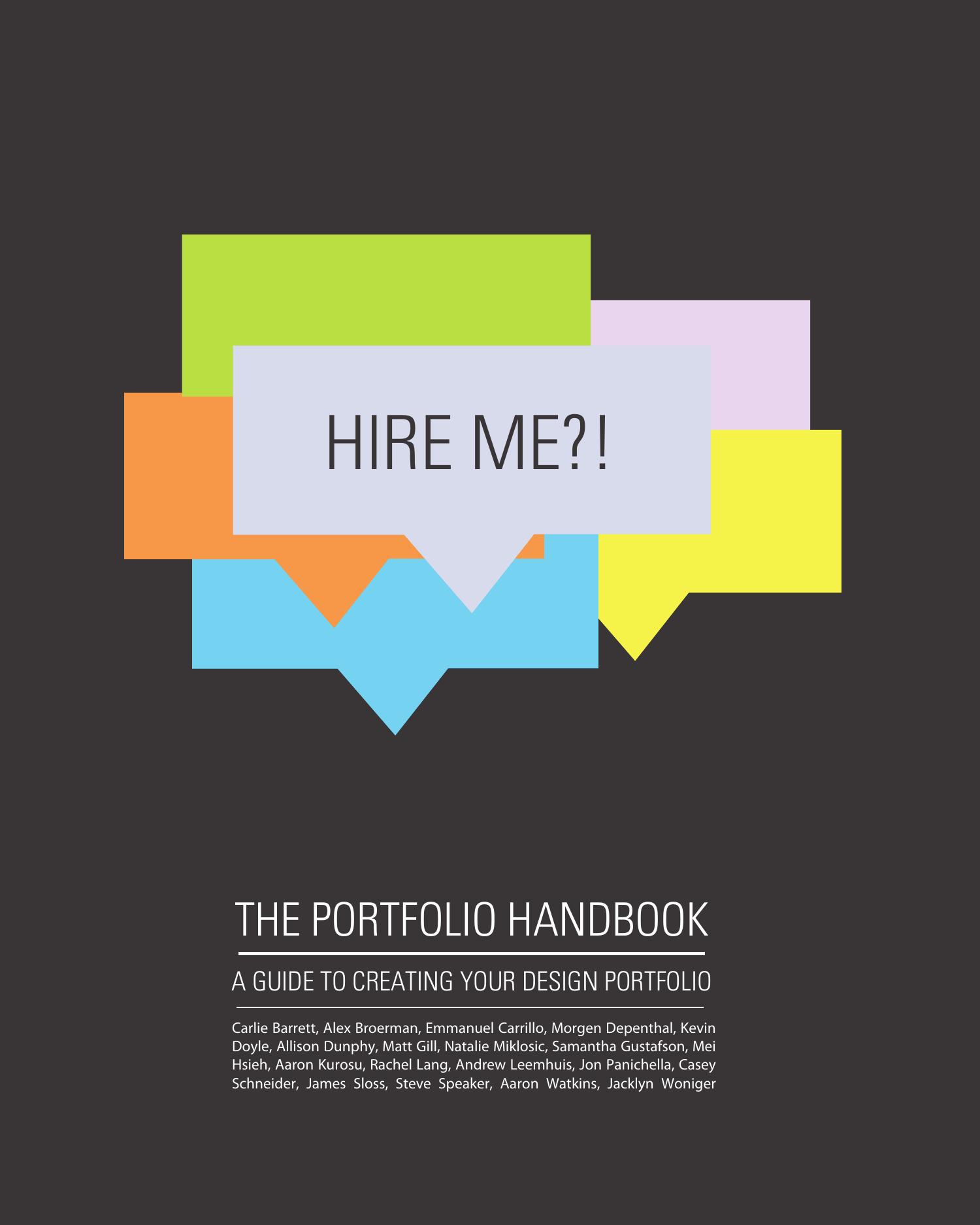 Portfolio Handbook.pdf | DocDroid