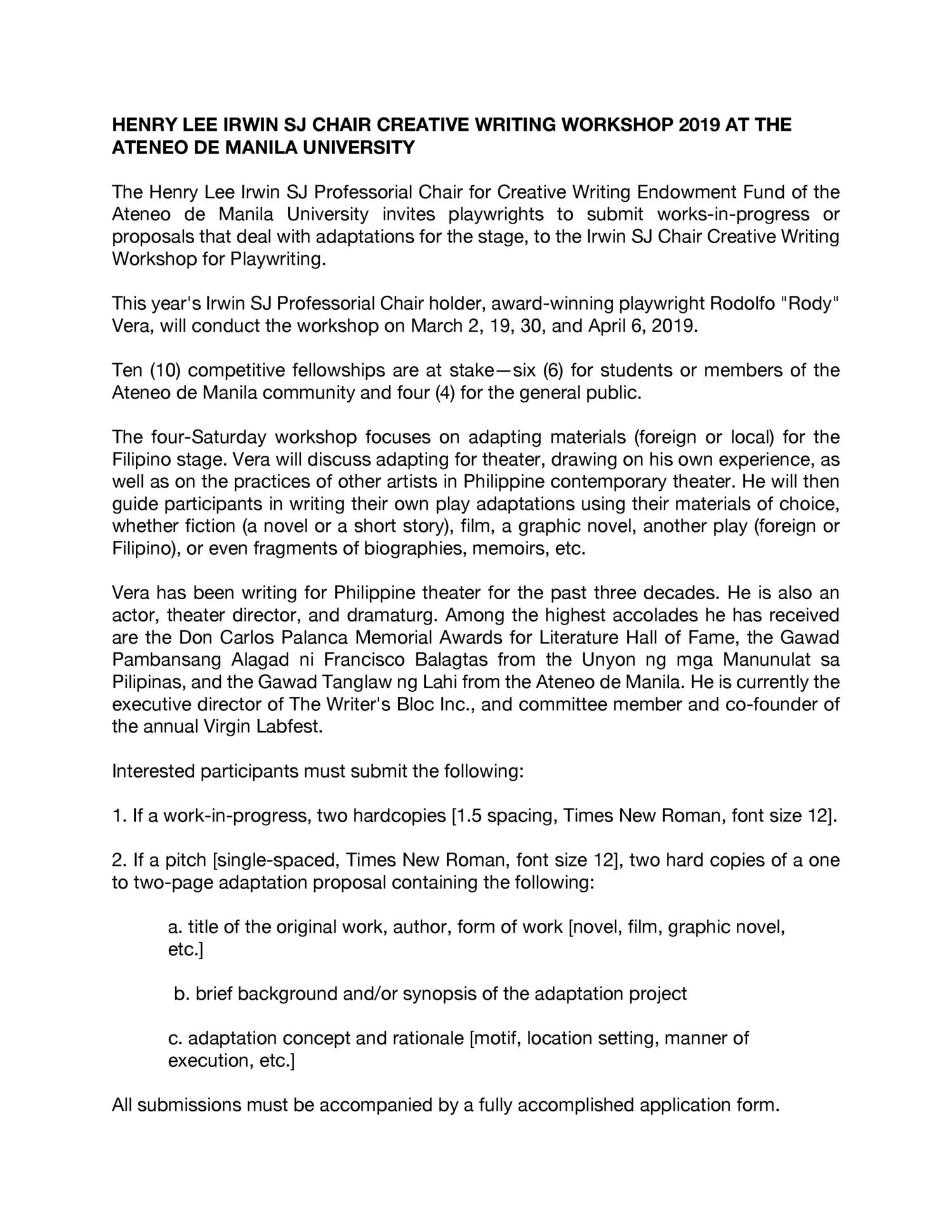 Irwin Workshops.pdf | DocDroid