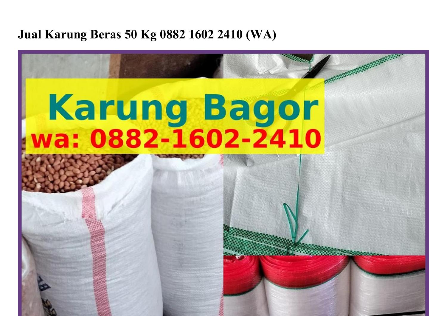 Jual Karung Beras 50 Kg (1).pdf | DocDroid