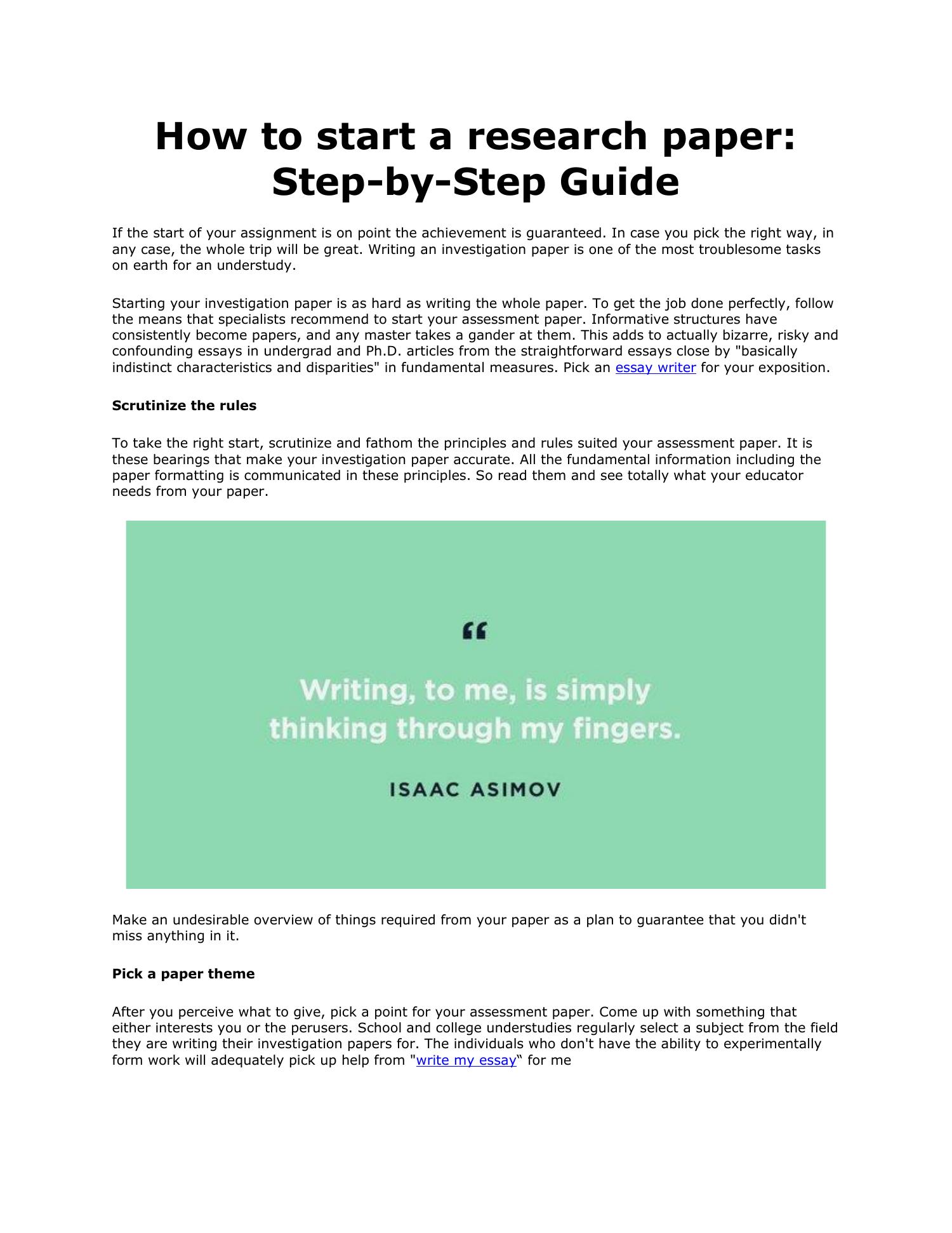 How to start a research paper Step-by-Step Guide.docx | DocDroid