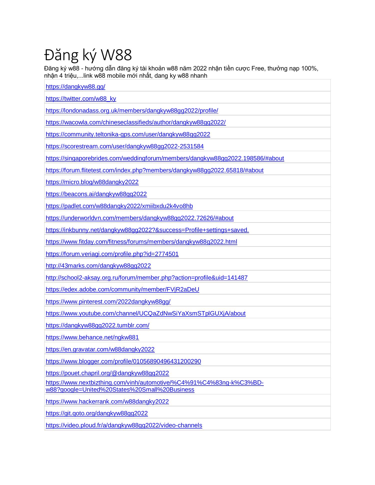 Đăng ký W88.pdf | DocDroid