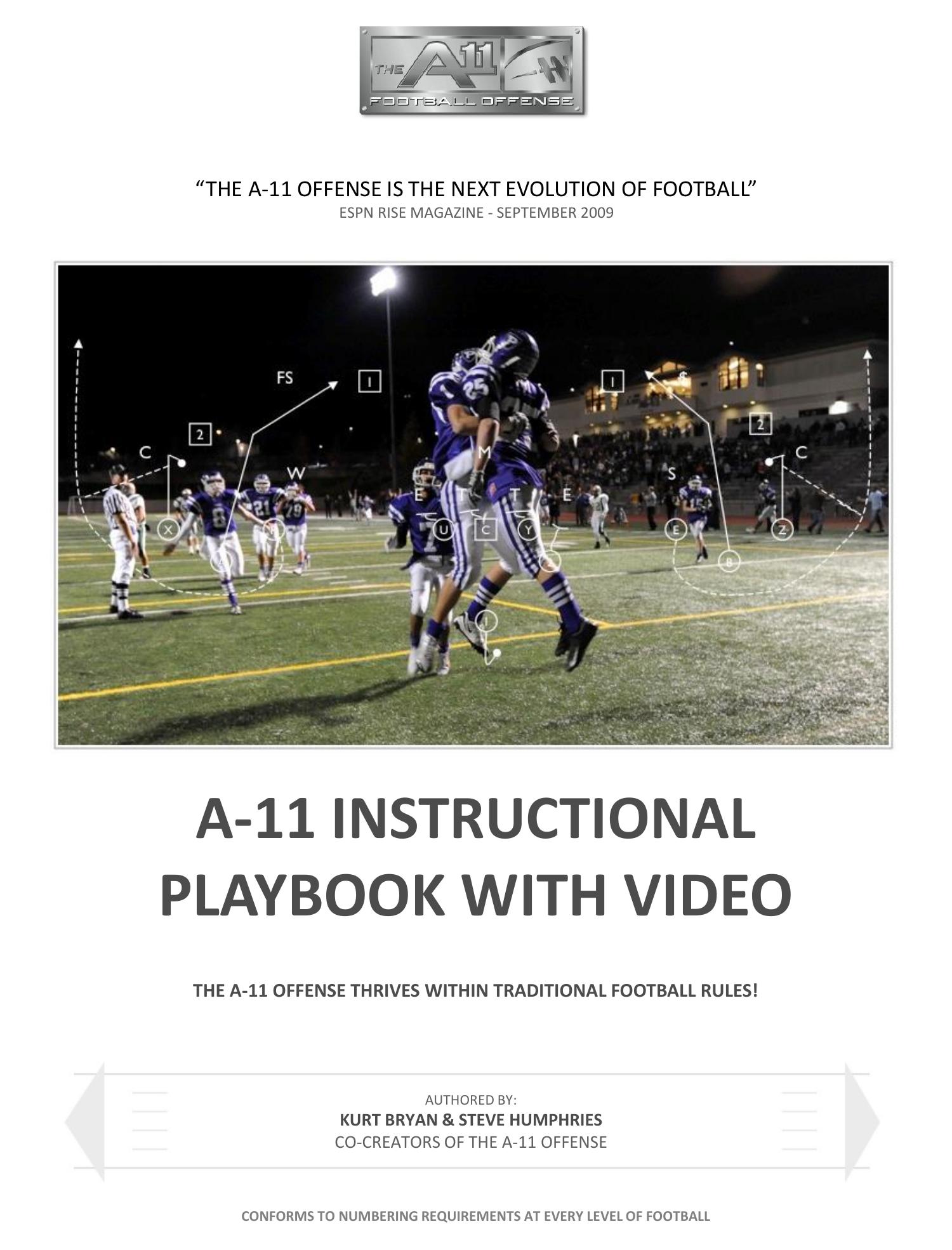 A-11 Offense Instructional Manual & Video Playbook.pdf | DocDroid
