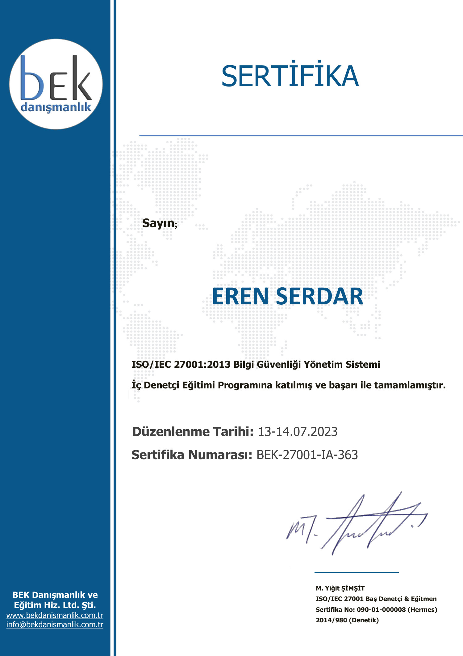 BEK-27001-IA-363 - EREN SERDAR.pdf | DocDroid