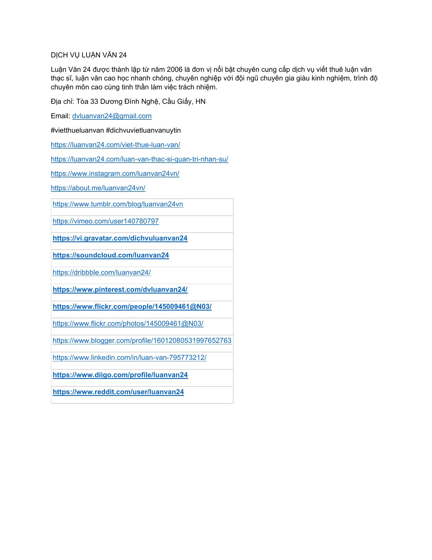 DỊCH VỤ LUẬN VĂN 24.docx | DocDroid