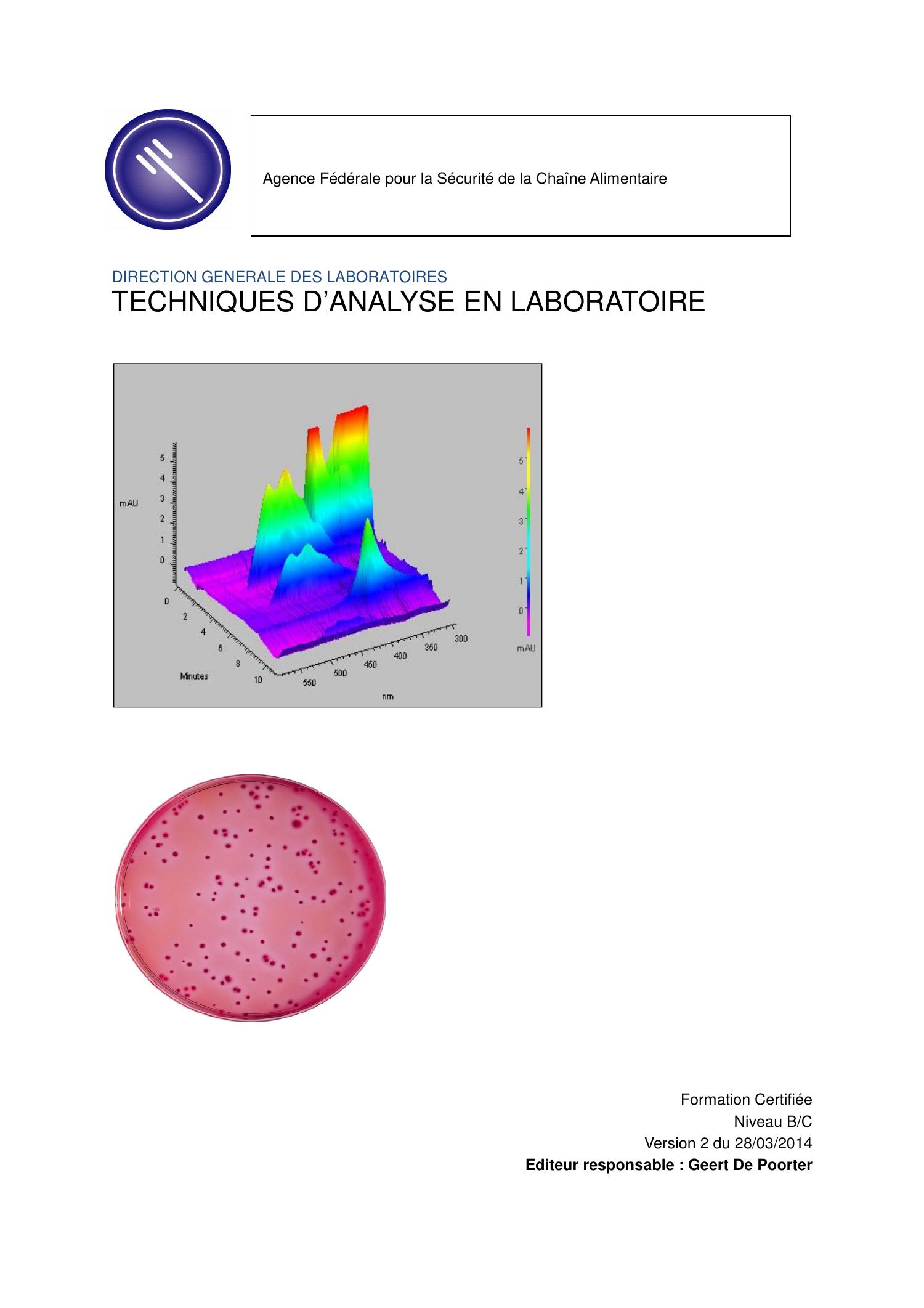 TECHNIQUES D’ANALYSE EN LABORATOIRE By Nacerinho Dhiya Eddine.pdf ...