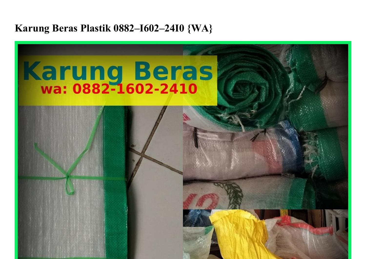 Karung Beras Plastik.pdf | DocDroid