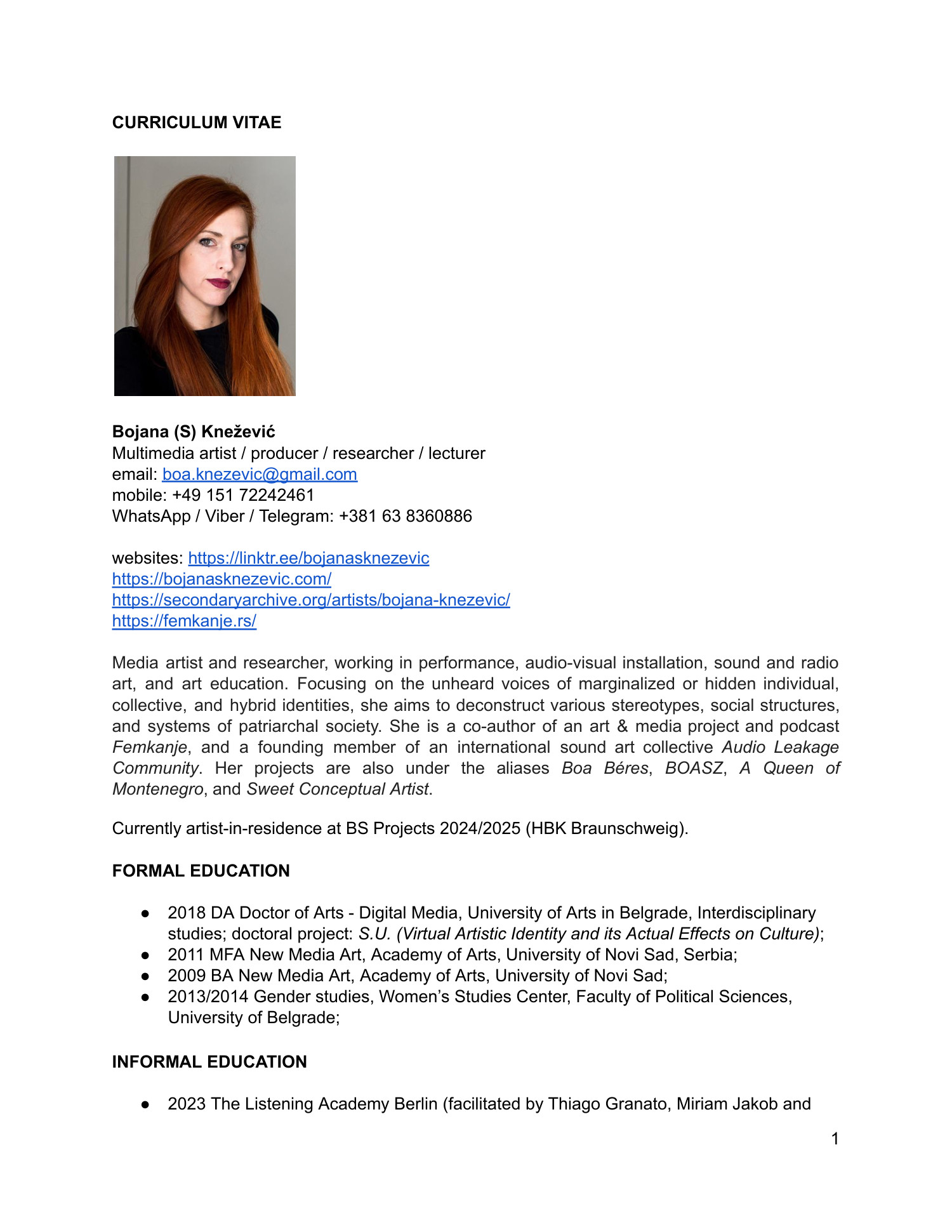 Bojana (S) Knezevic_CV_Feb 2025.pdf | DocDroid