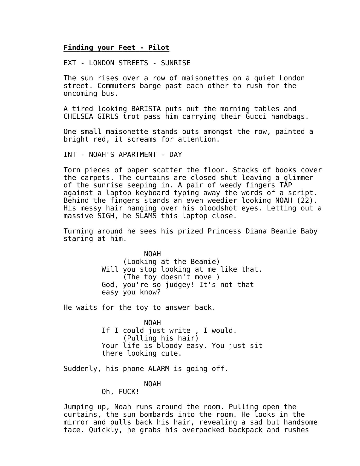 Final - Script - Finding your Feet.pdf | DocDroid