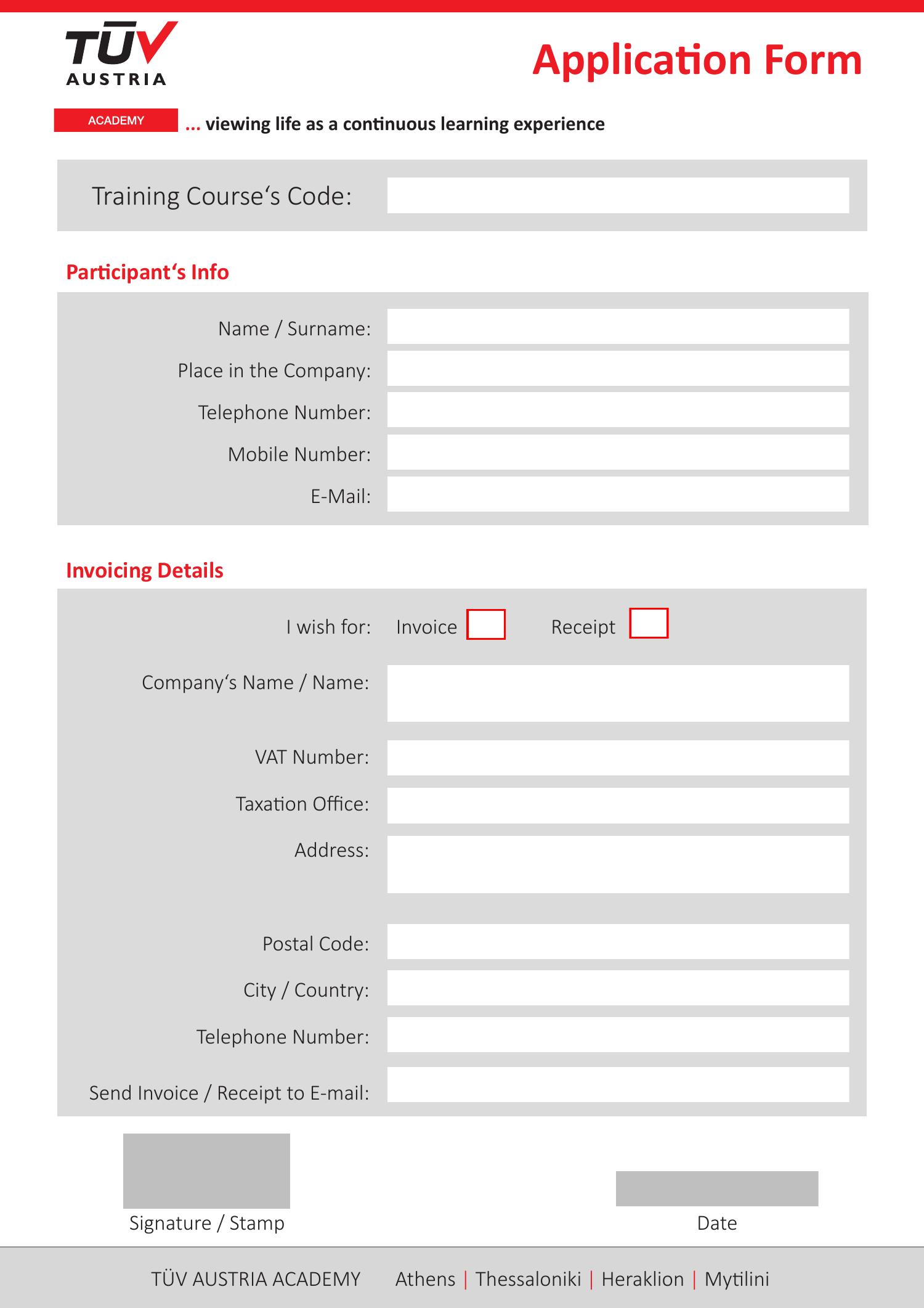 Training APPLICATION FORM.pdf | DocDroid