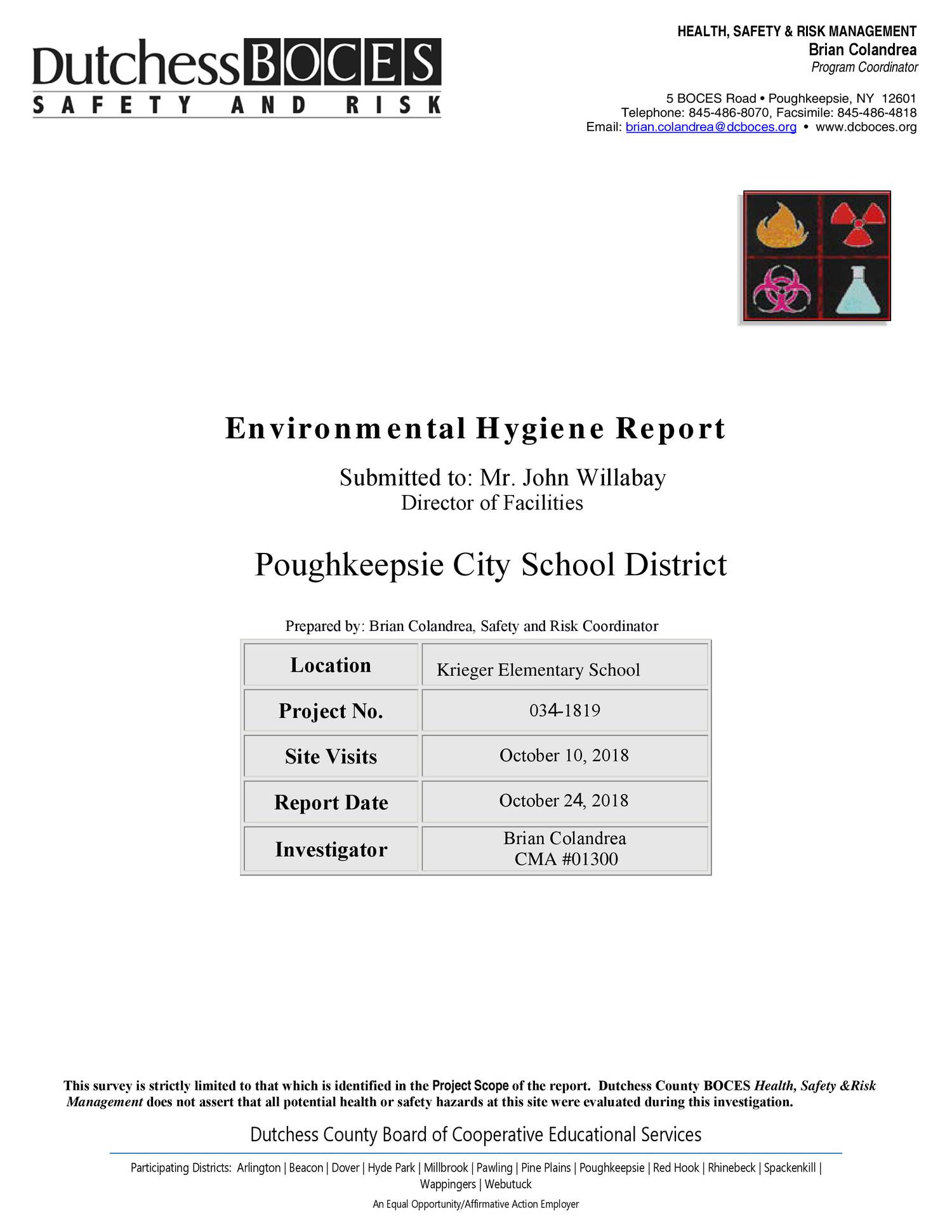 Krieger Hygiene Report.pdf | DocDroid