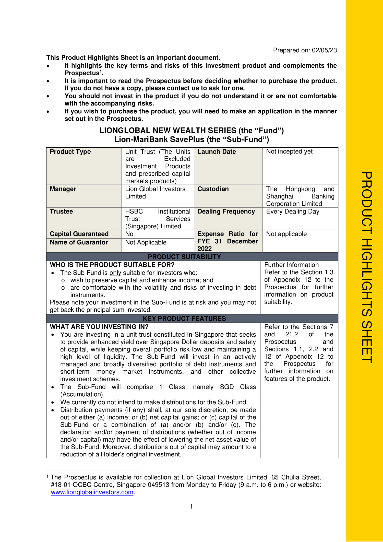 Product Highlight Sheet.pdf | DocDroid