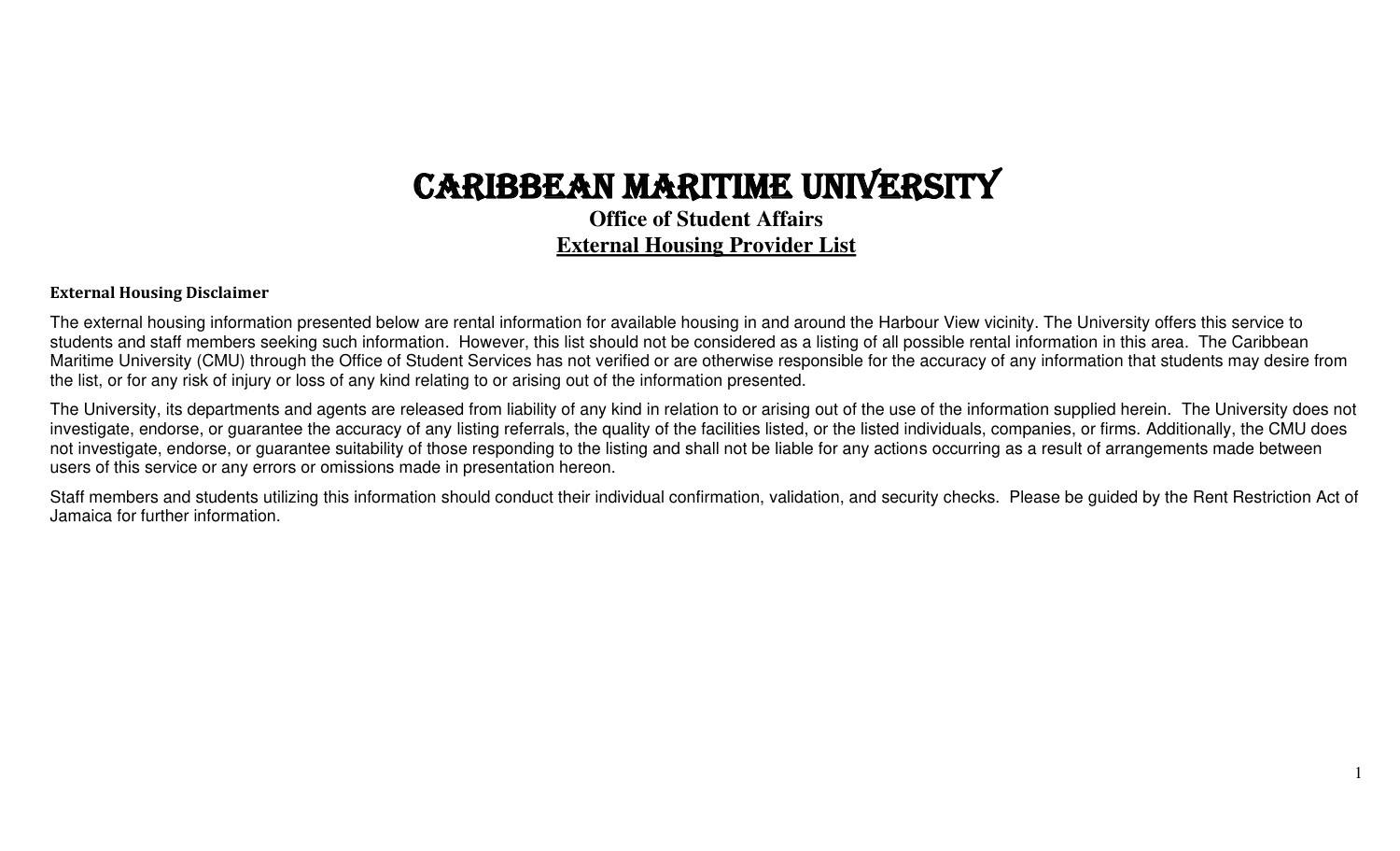 External Housing List 2023-2024.docx | DocDroid