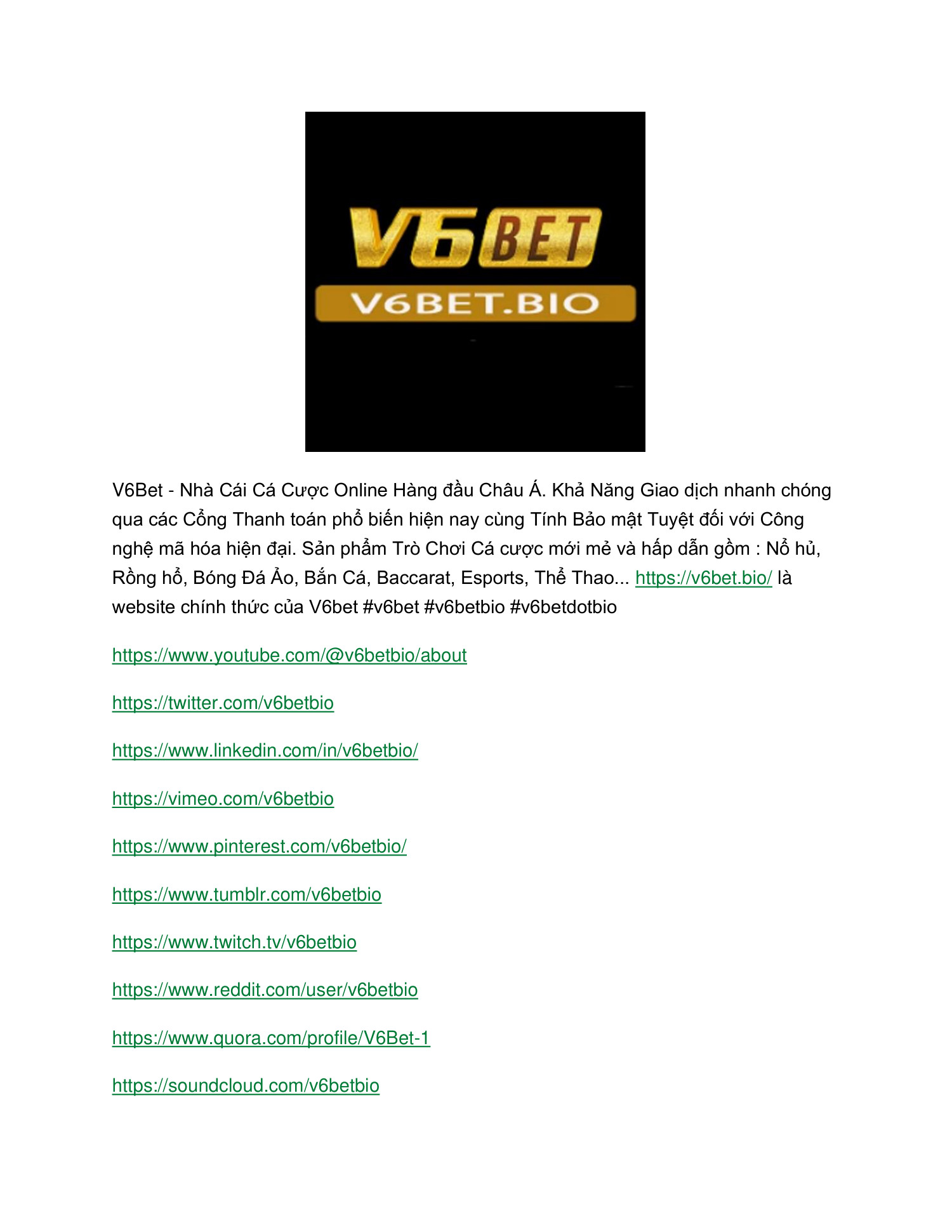 V6Bet.docx | DocDroid