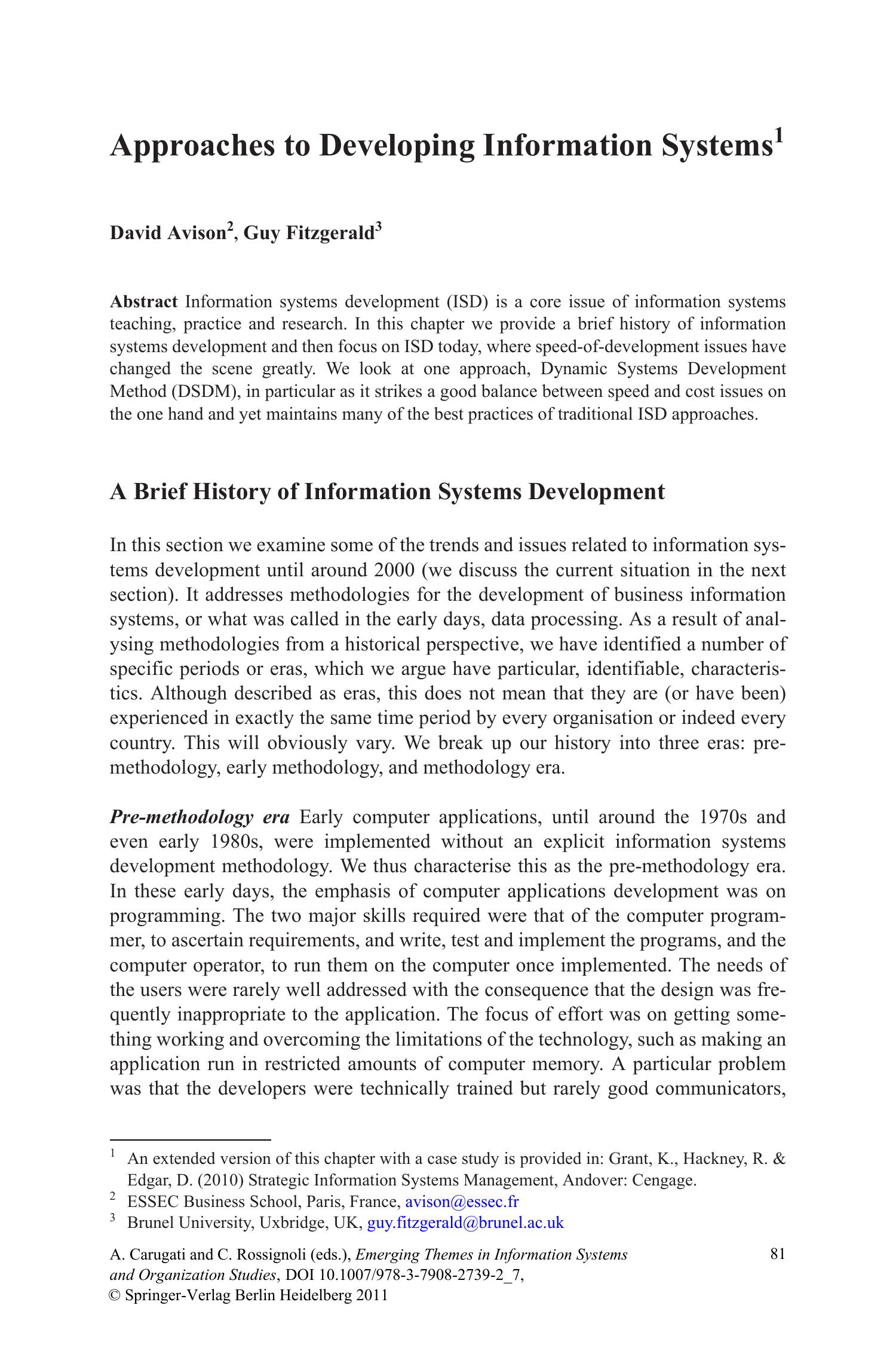 Avison & Fitzgerald - Approaches To Developing Information Systems.pdf ...