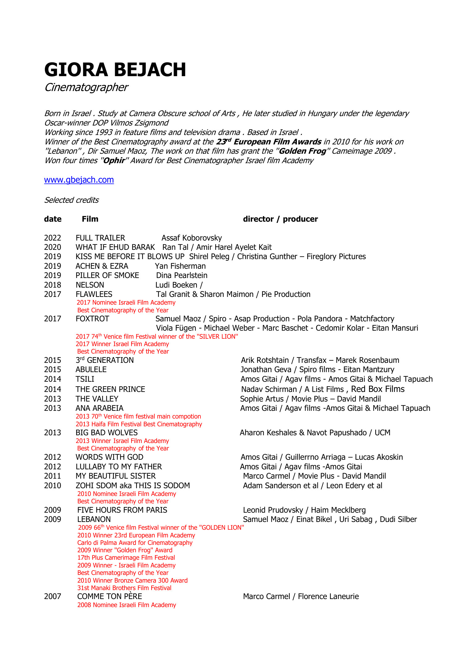 Giora Bejach E' 2023 .doc | DocDroid