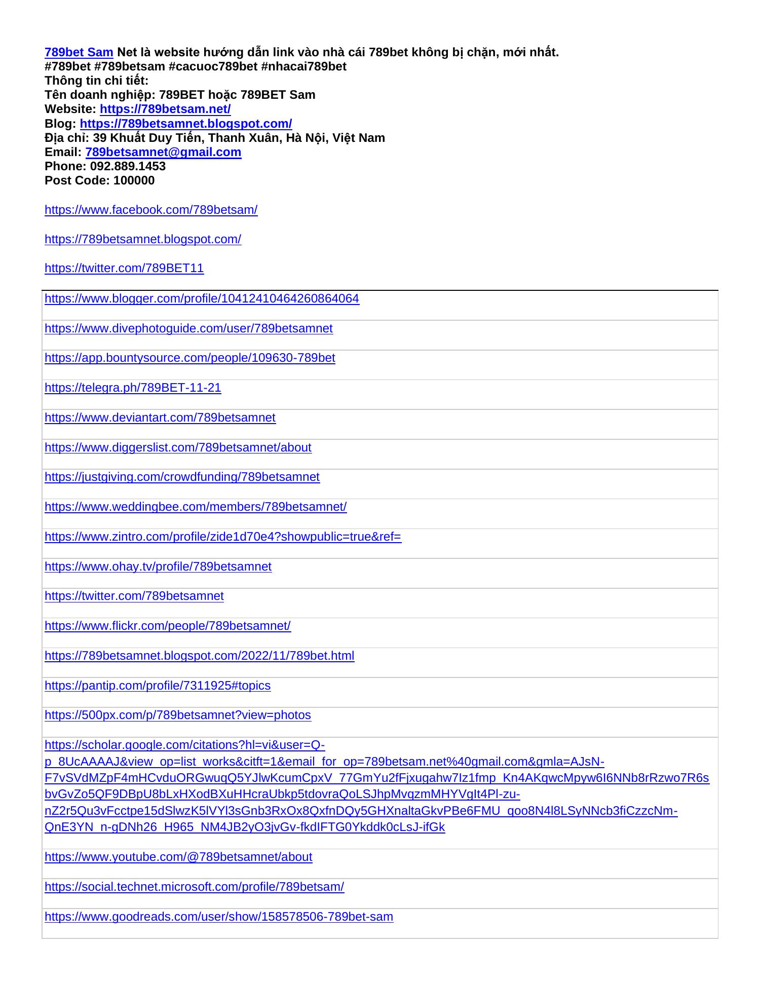 789BET.docx | DocDroid