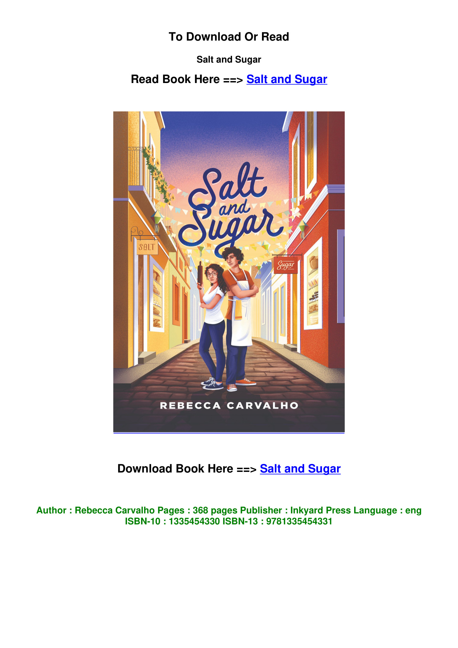 pdf DOWNLOAD Salt and Sugar By Rebecca Carvalho.pdf | DocDroid