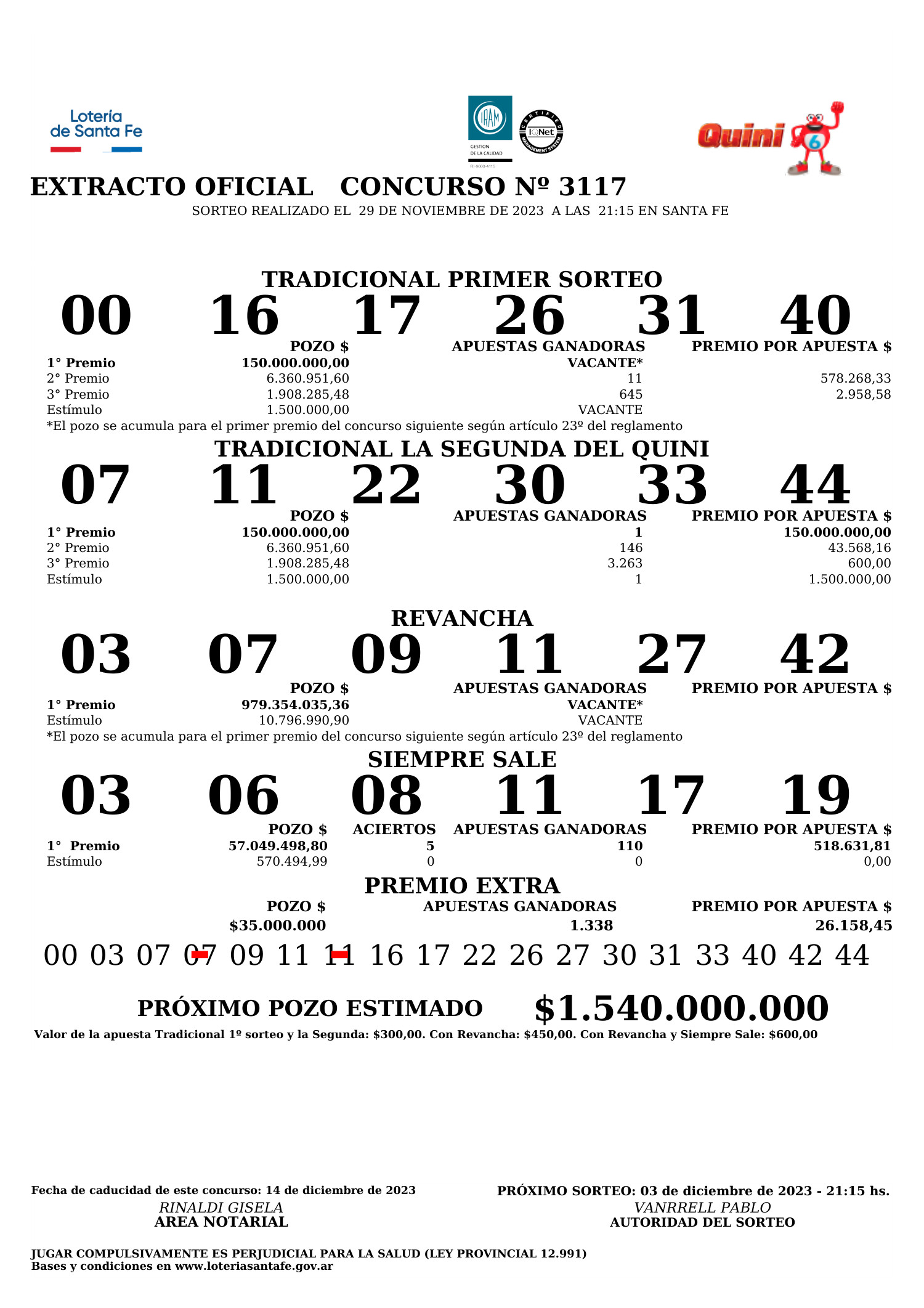 Quini 6 29 de noviembre.pdf | DocDroid