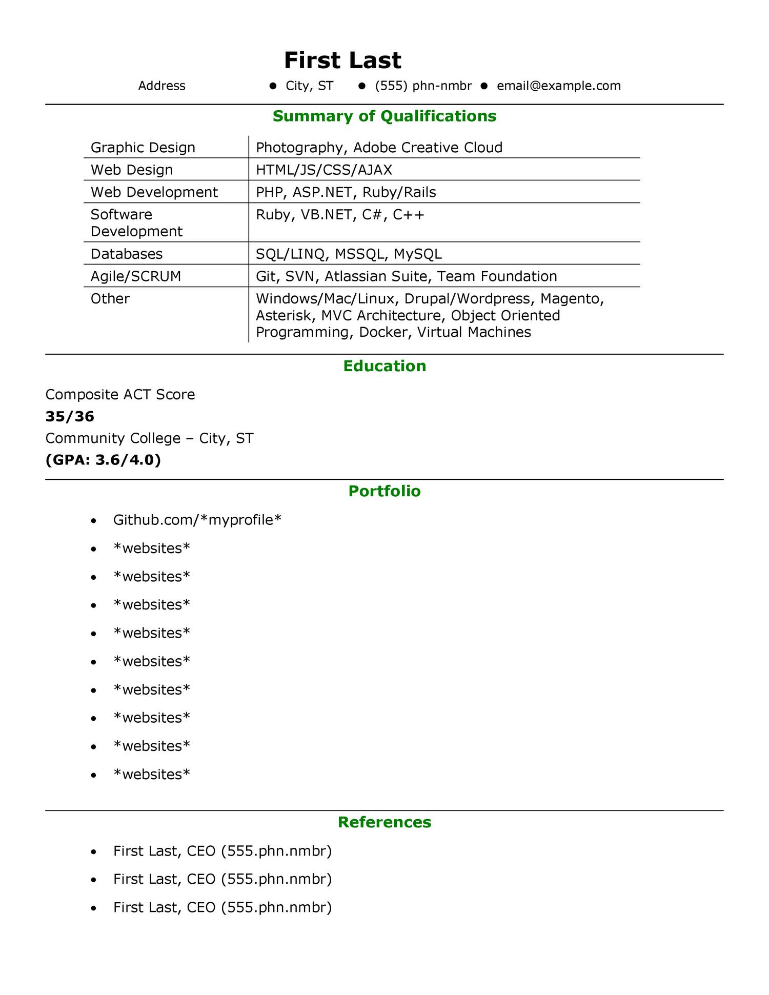 Anonymous - Formal Resume 2019.pdf | DocDroid