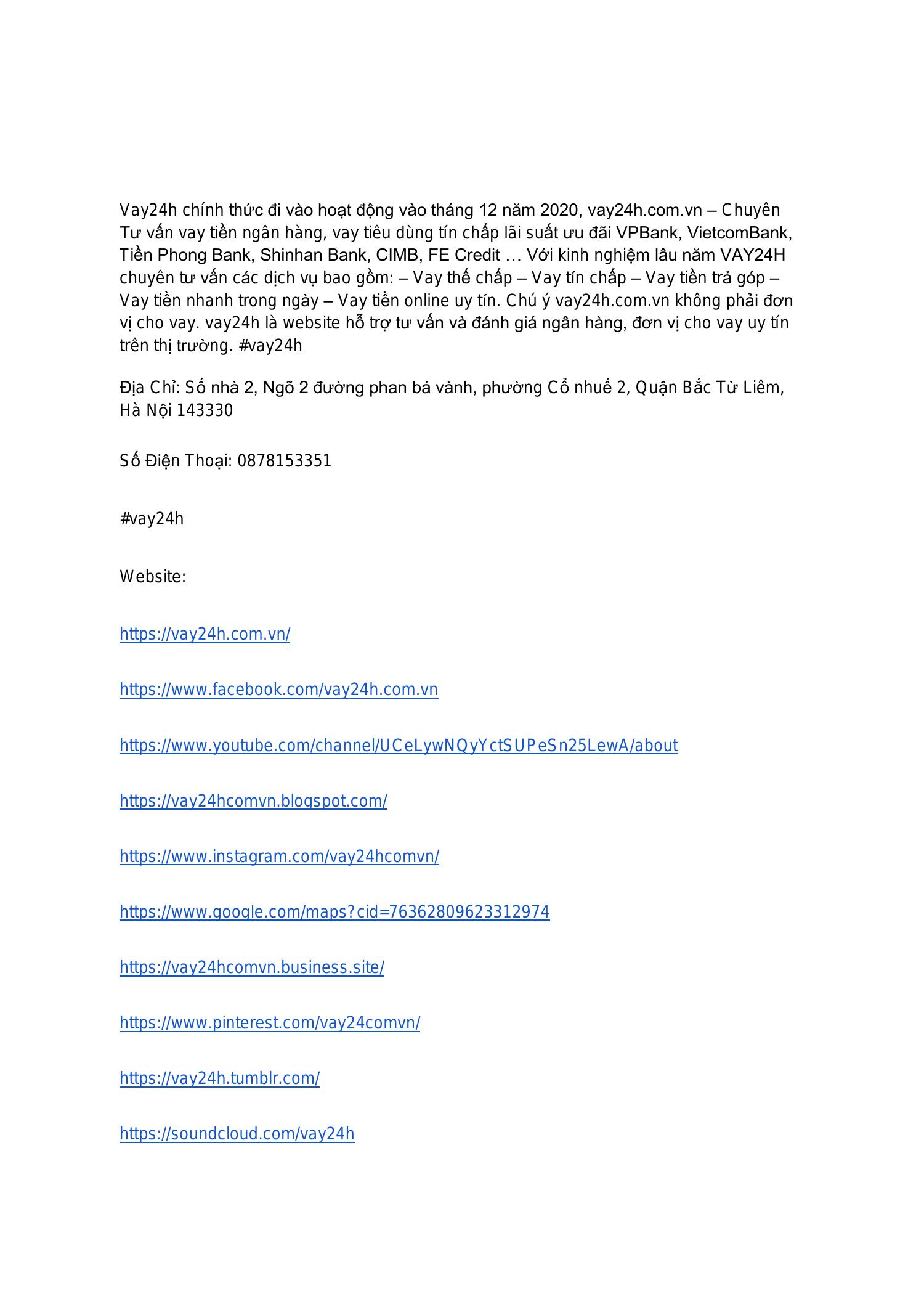 vay24h.com.vn - Giới thiệu APP _ Ngân hàng cho vay uy tín.docx | DocDroid